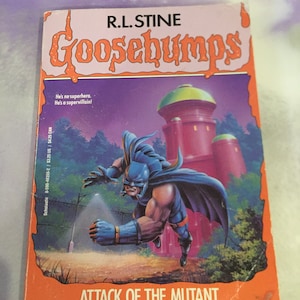 Vintage Attack of the Mutant goosebumps 25 by R.L. Stine paperback Book ...