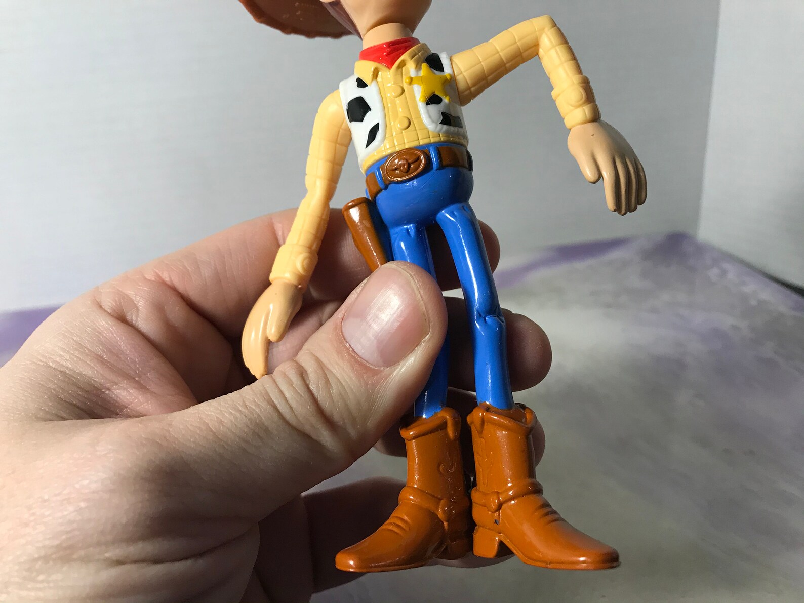 Vintage Disney Pixar Toy Story - PVC Figure - 5 Inch Sheriff Woody ...