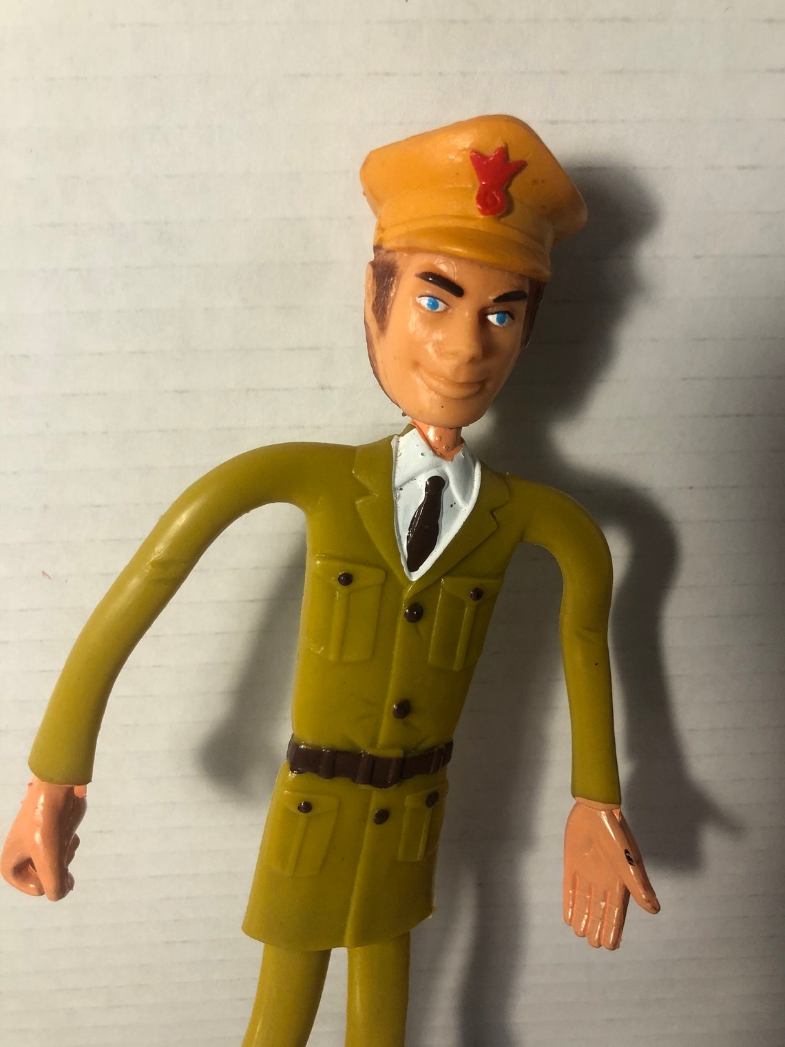 Vintage NJ Croce General Bendable Figure / Cake Topper ! Vintage Toy ...