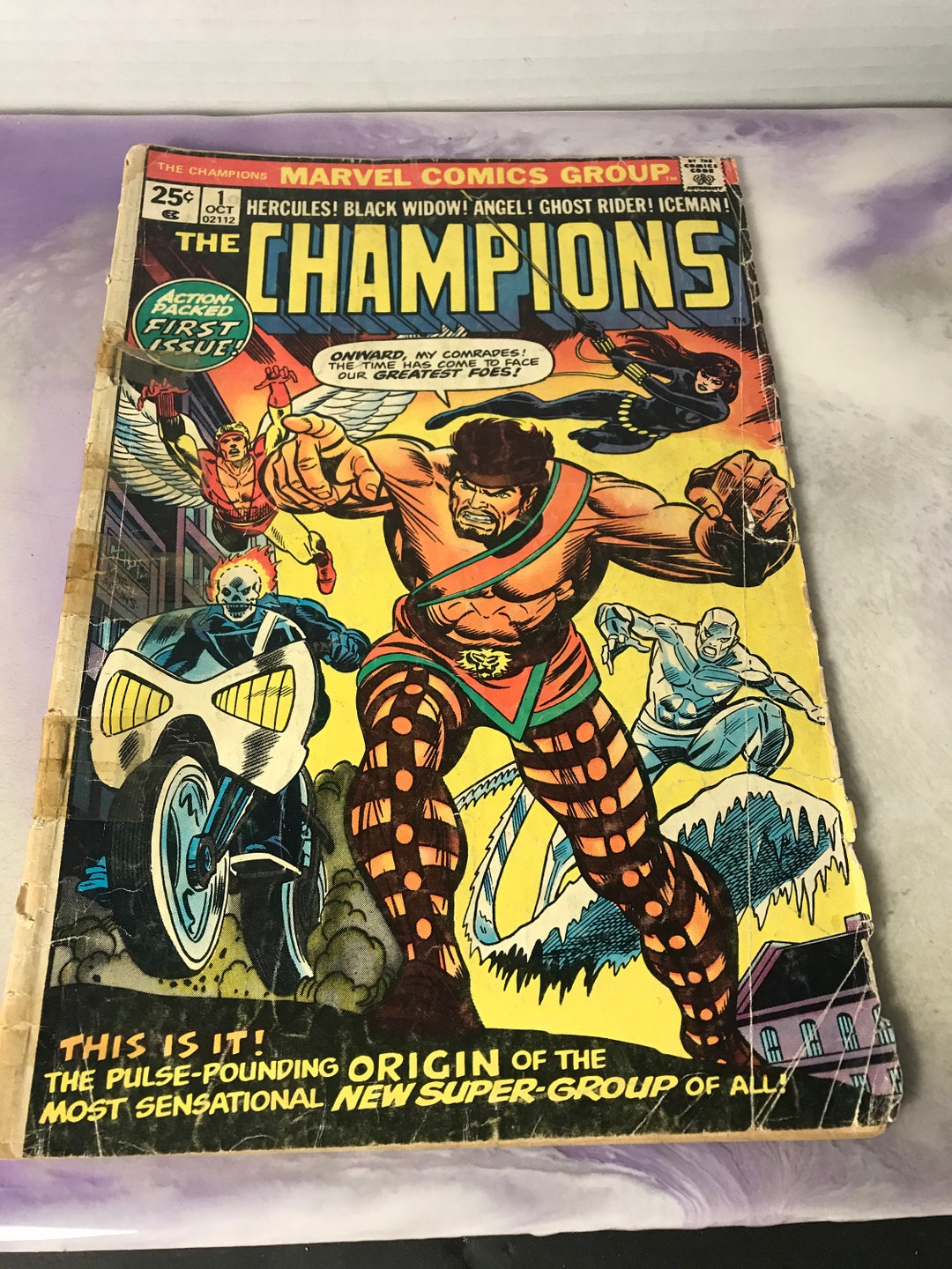 Vintage Marvel Comic CHAMPIONS #1 (1960's) Rare Vintage Comic Book KEY ...