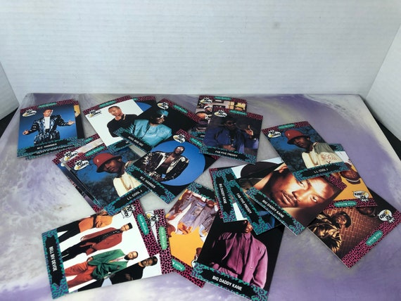 Vintage Yo MTV Raps Trading Cards 1990's Lot of 30cards | Etsy