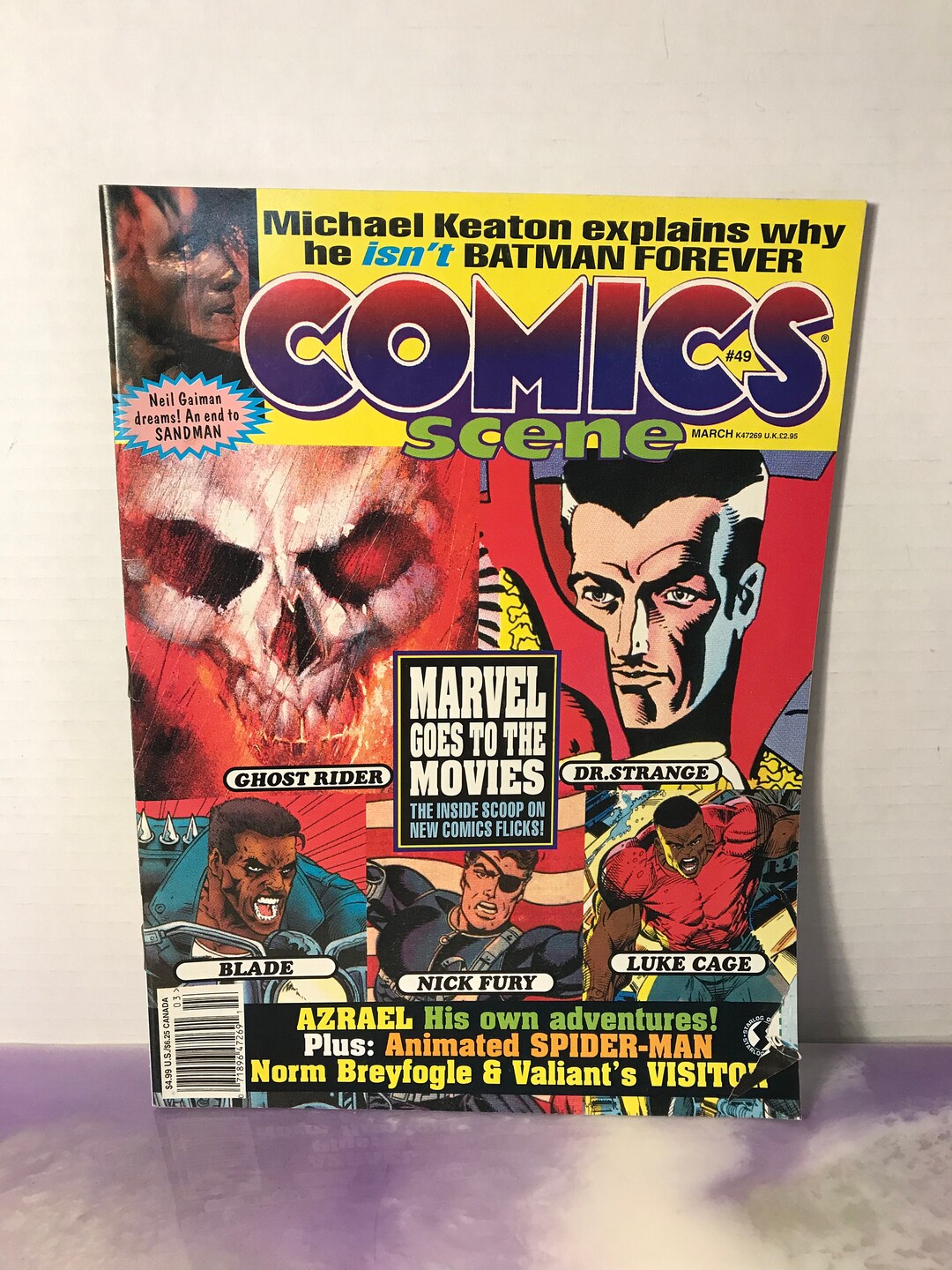 Vintage Rare Mint Comics Scene Magazine Volume 49 - Awesome Piece of ...
