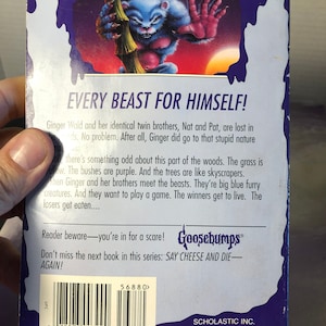 Vintage the Beast From the East (goosebumps ) by R.L. Stine (paperback ...