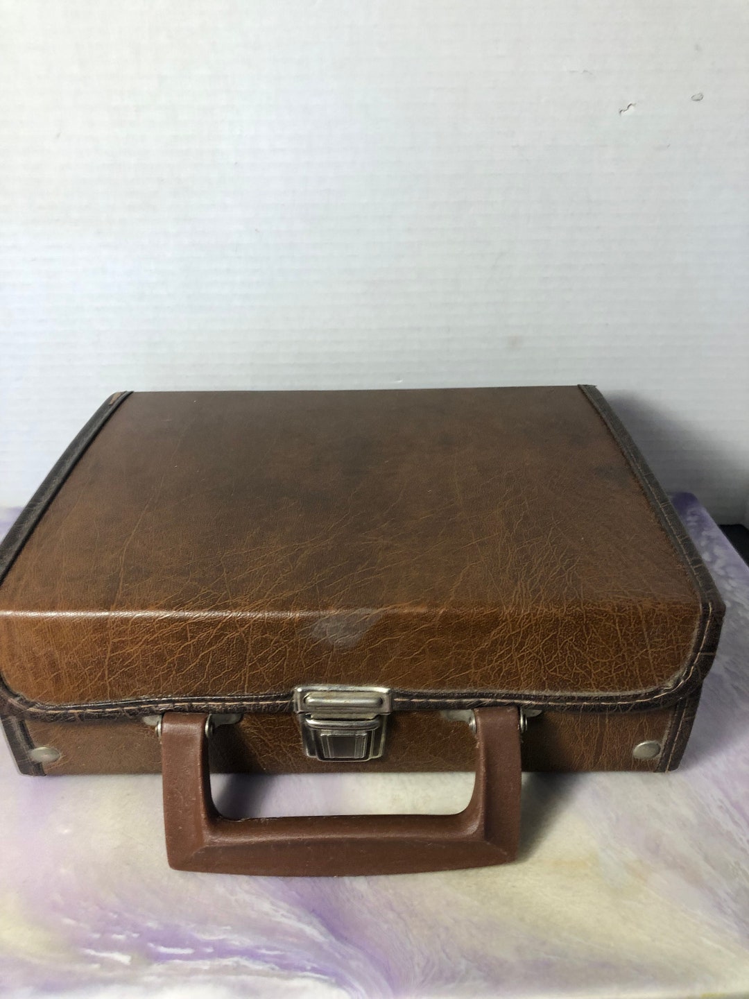 Vintage Cassette Holder / Case 80's Themed Suitcase Cassette Holder ...
