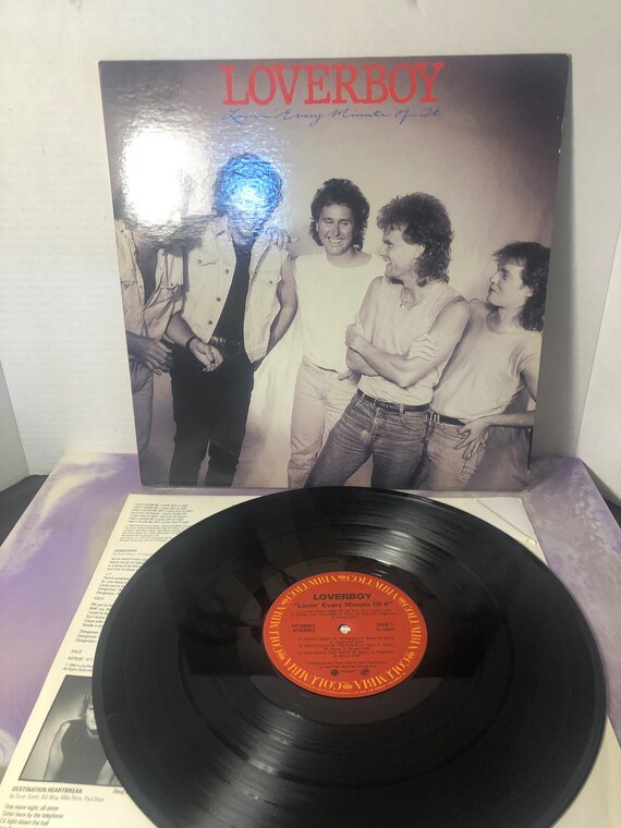 Vintage Album Record 1980's Loverboy Lovin Every Minute - Etsy