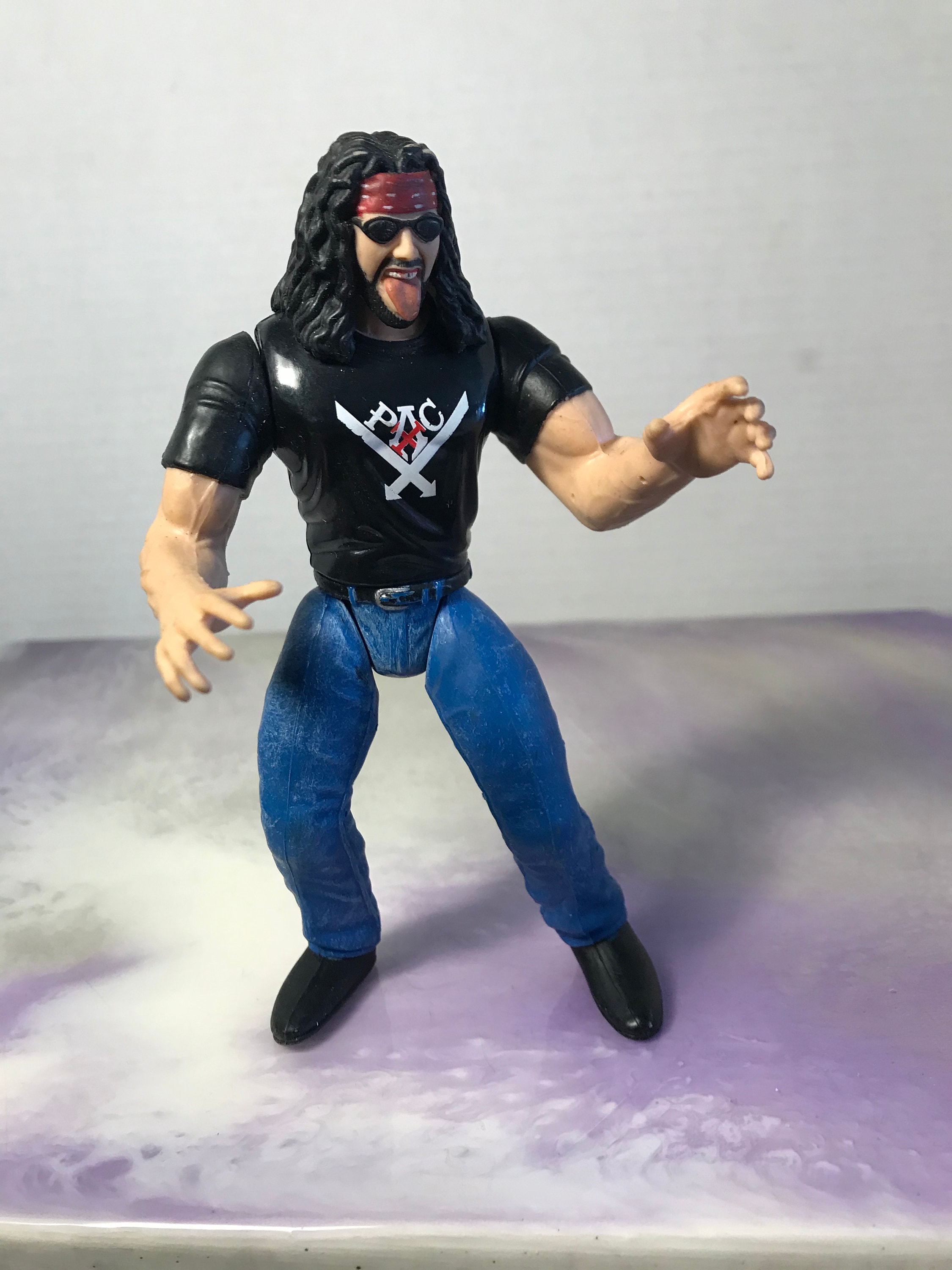 Toys & Games Vintage 90's WWE Loose X-PAC Action Wrestling Figure Jakks ...