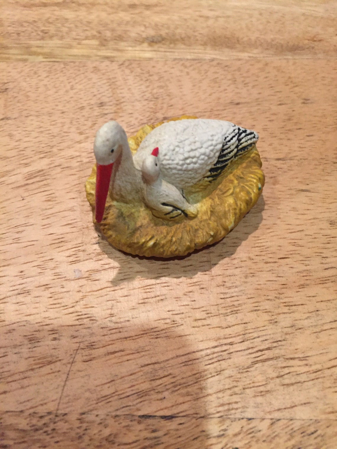 Vintage 1984 Bully PVC Figure - Mother Swan and Baby - Rare Vintage 80 ...