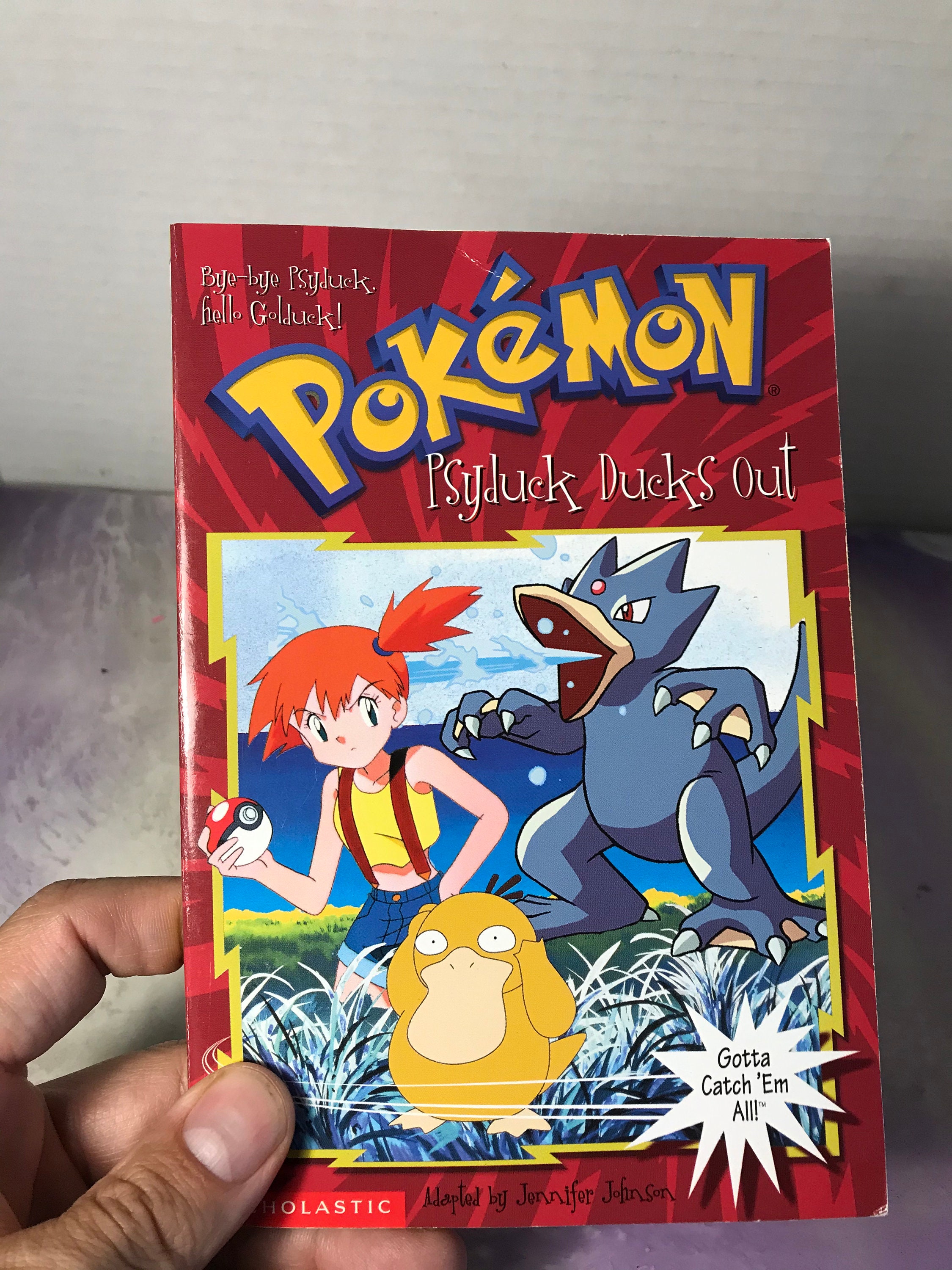 Vintage Pokemon Psyduck Ducks Out paperback Book Vintage | Etsy