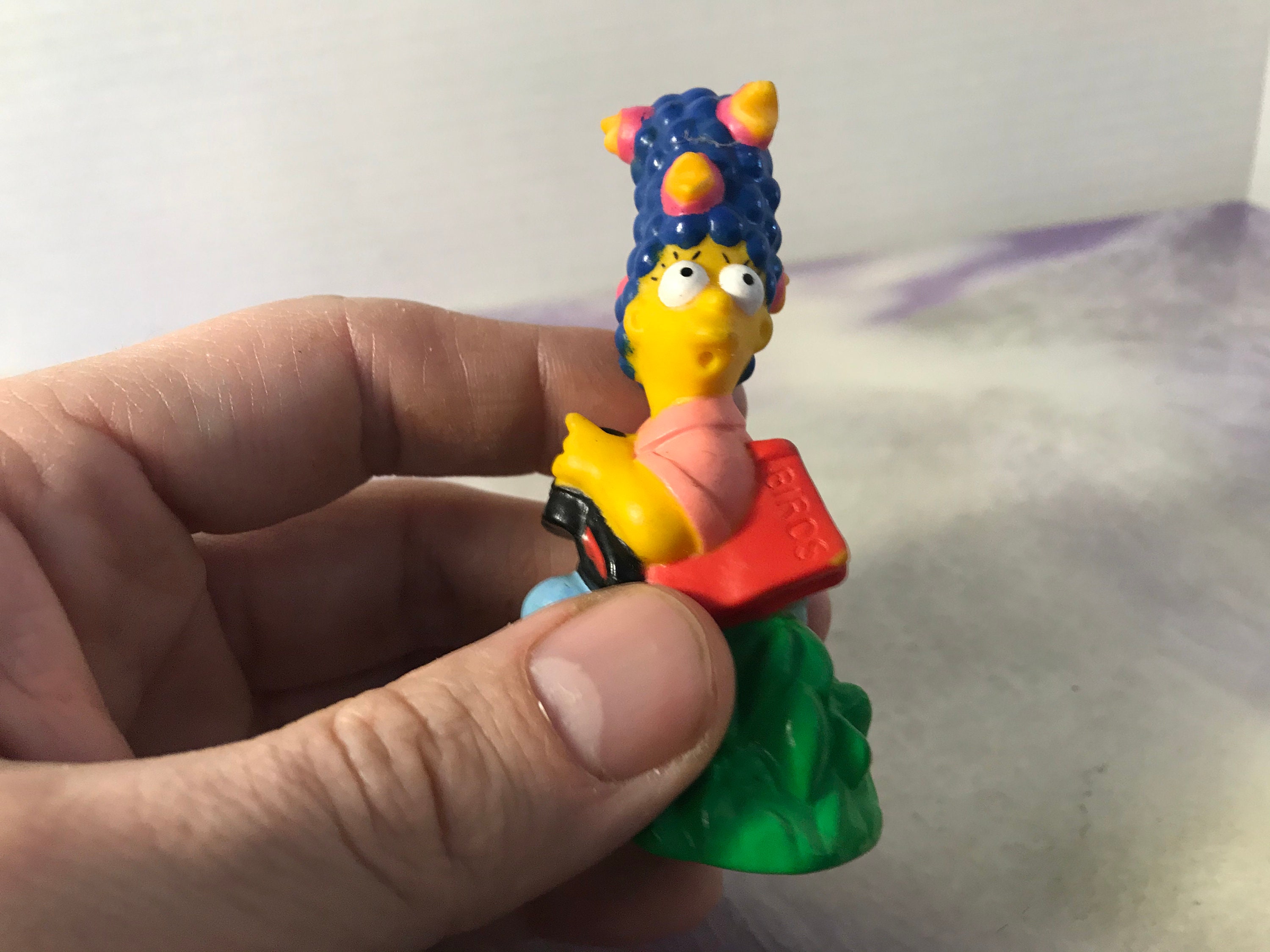 Vintage Simpsons Marge Birdwatcher PVC Figure Cake Topper - Etsy