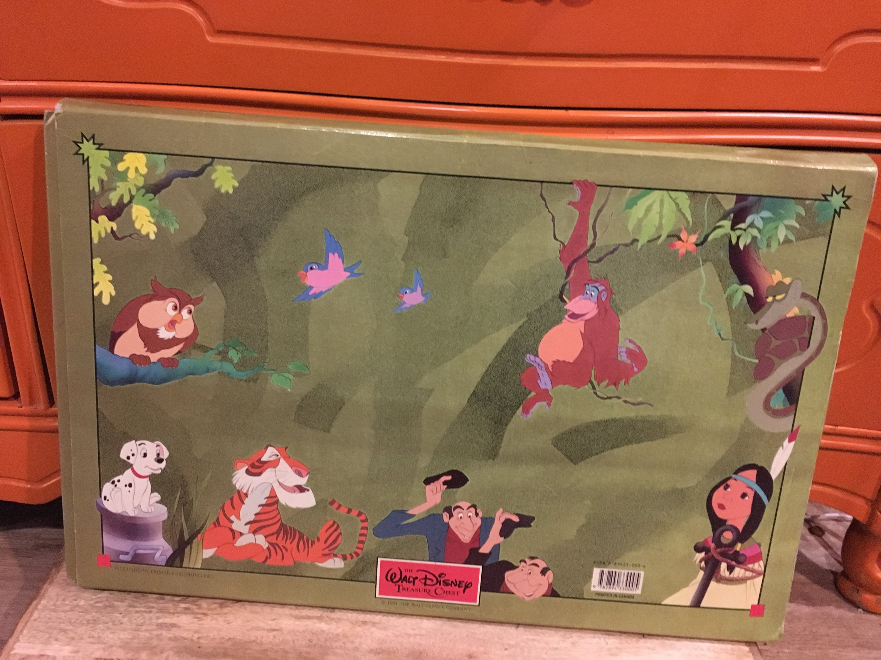 The Walt Disney Princess Treasure Chest 1993 Brimar Publishing | Etsy