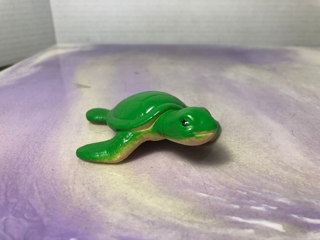 Vintage 90's Barbie Styled? Green Sea Turtle ! - Barbie Accessory ...