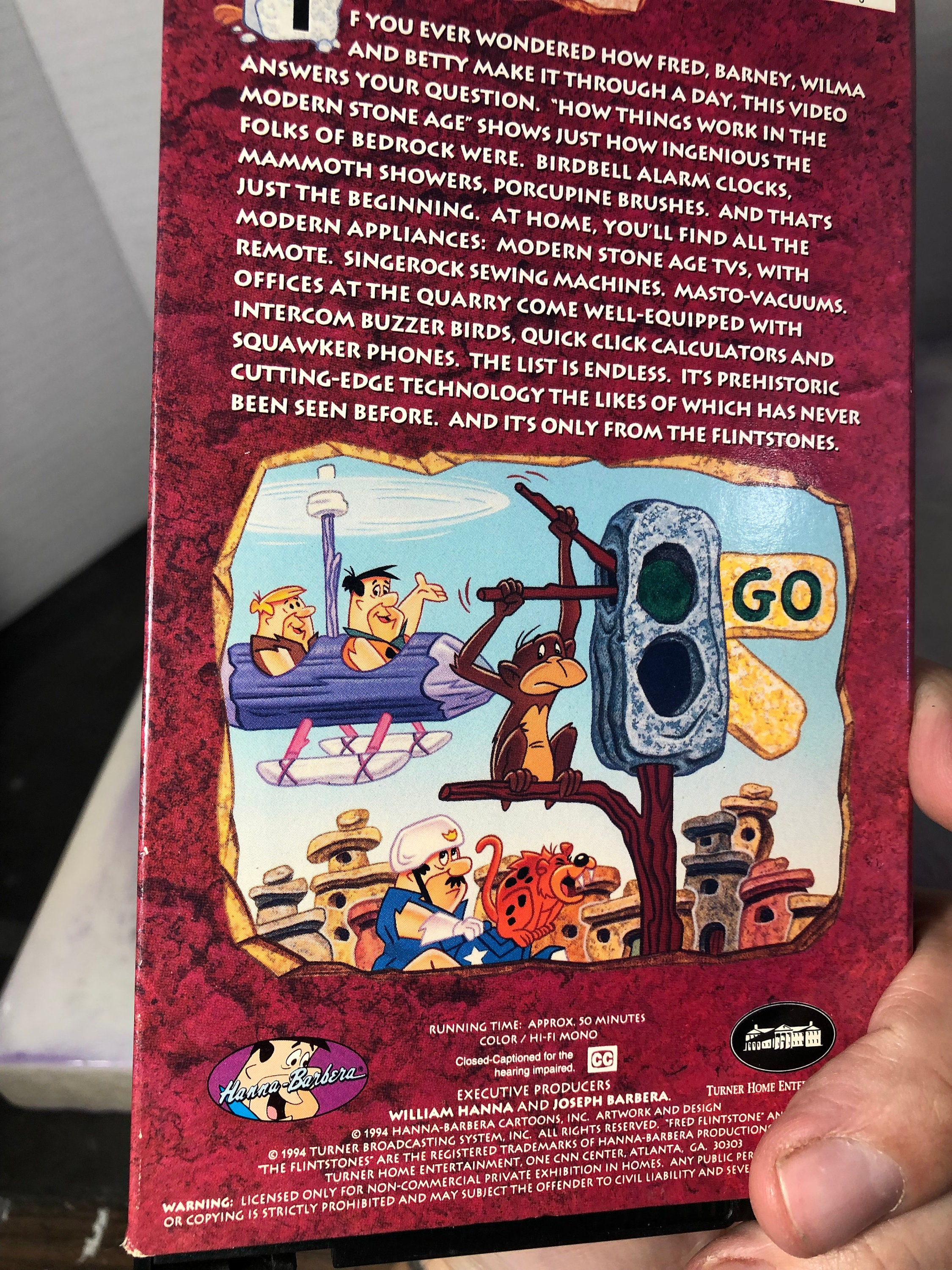 Vintage the Flintstones Wacky Inventions VHS Cassette Tape - Etsy