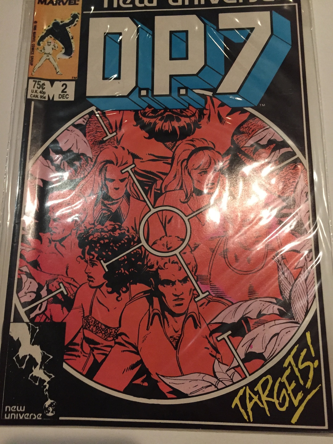 Vintage Marvel Comics New Universe DP7 #2 - Rare Vintage Obscure Marvel ...