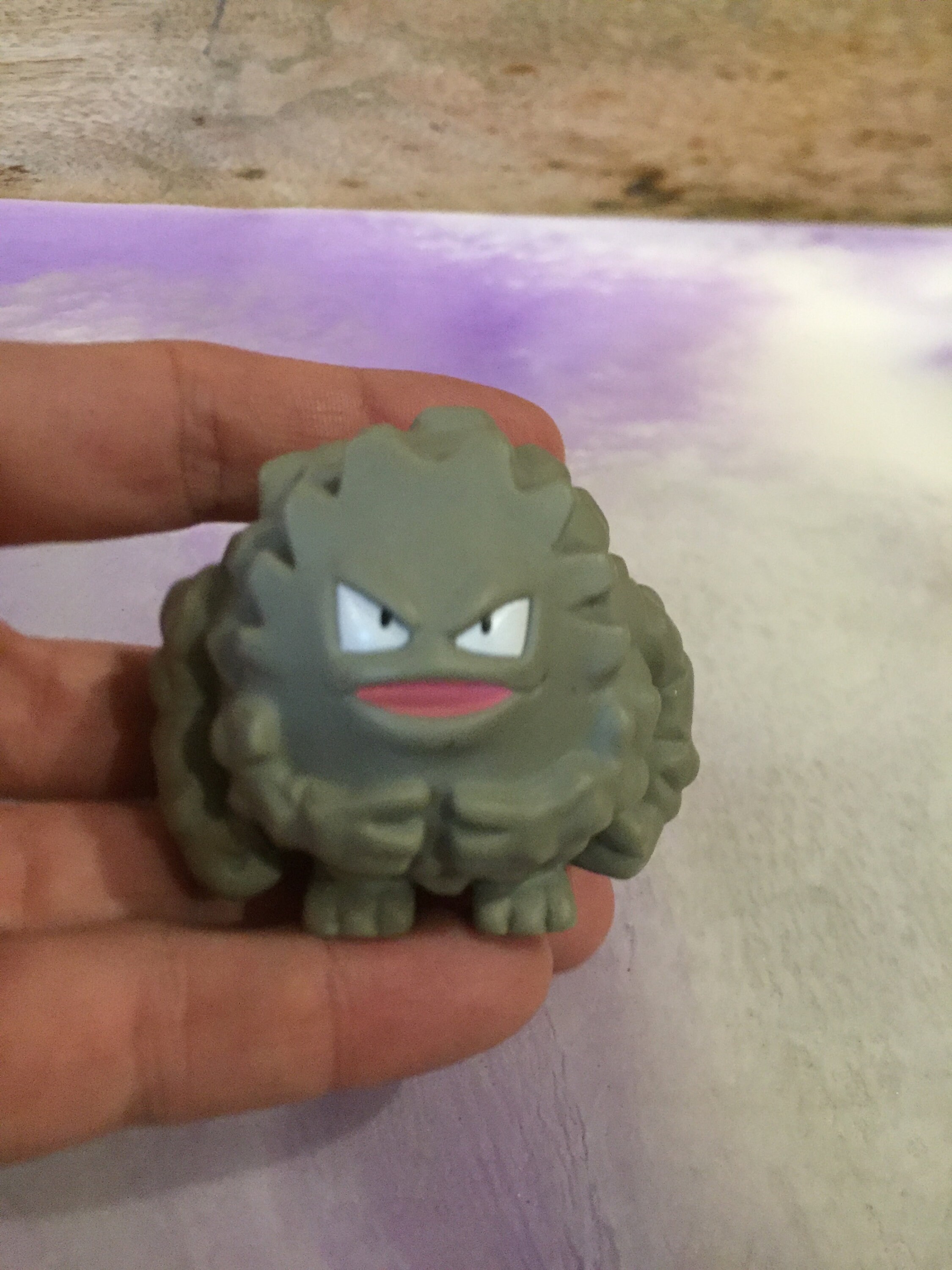 Vintage Pokemon - GEODUDE Spinning Figure - Assorted - Rare Vintage ...