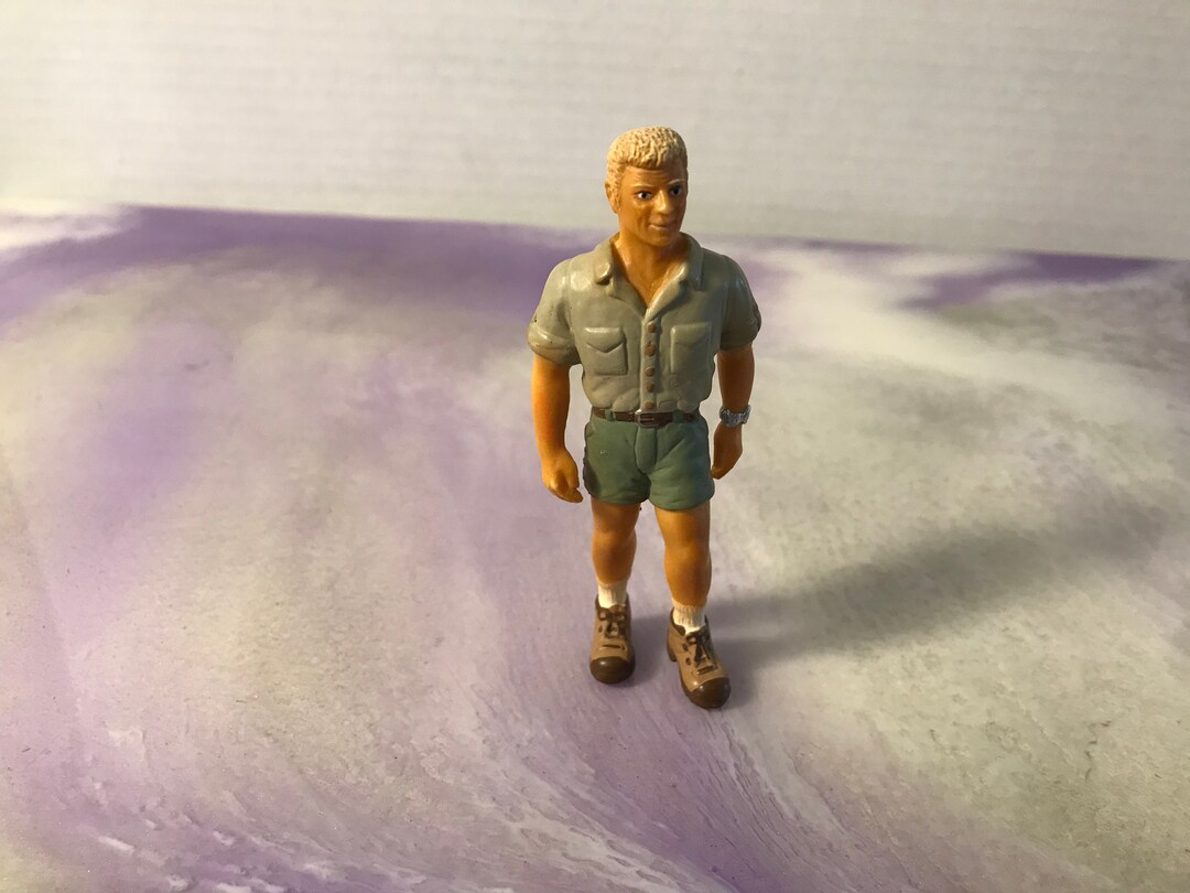 Vintage Papo Ranger Figure - Rare Vintage Plastic Safari Themed ...