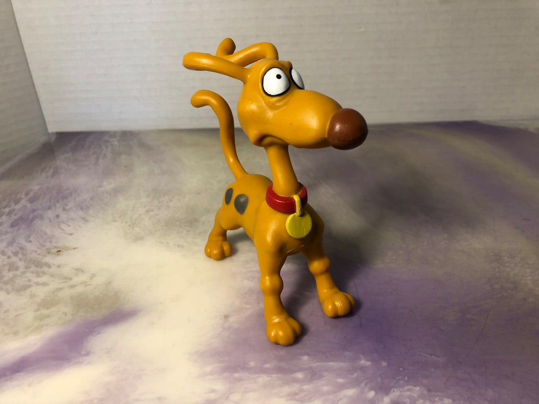 Vintage Rugrats PVC Figure / Cake Topper ! Spike the Dog - Vintage ...