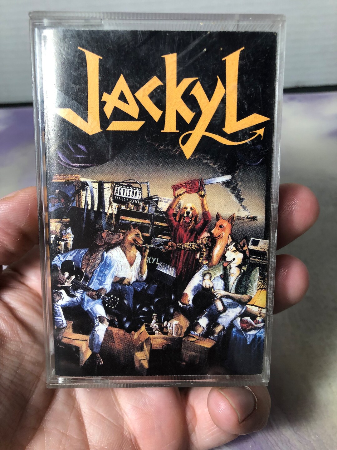 Jackyl - Jackyl - Cassette Tape Vintage Rock Album / Cassette Tape 90's ...
