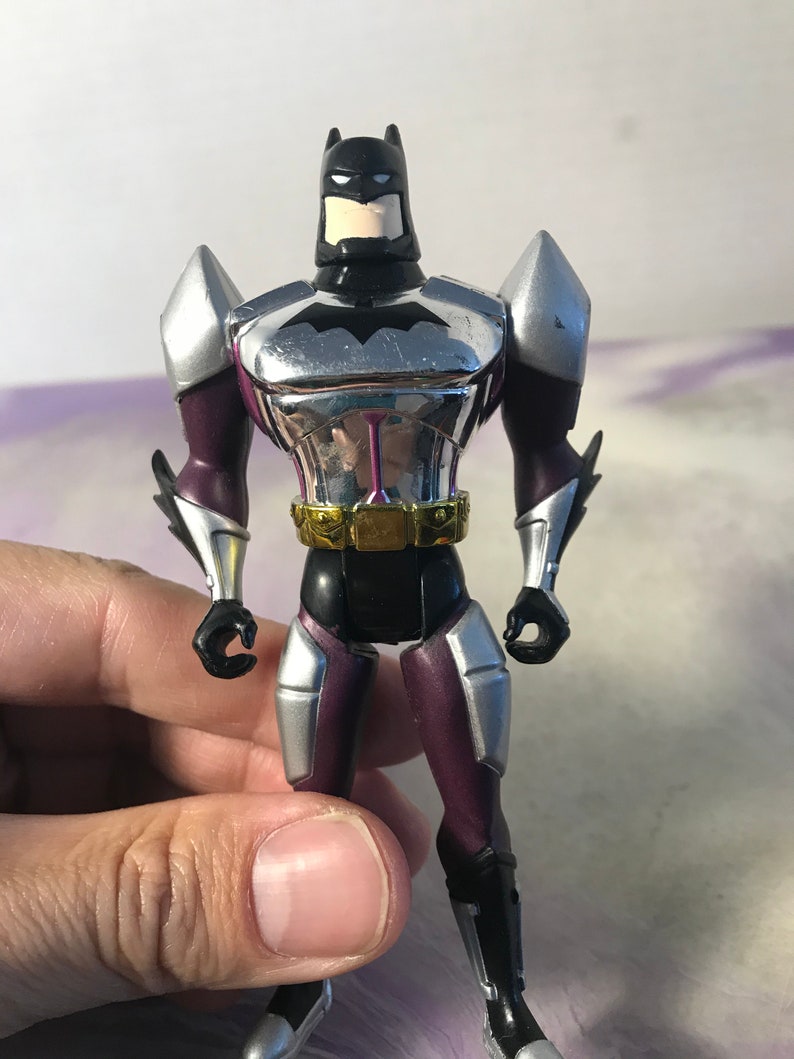 Vintage Kenner Batman 1990's Batman Figure Chrome Armour | Etsy