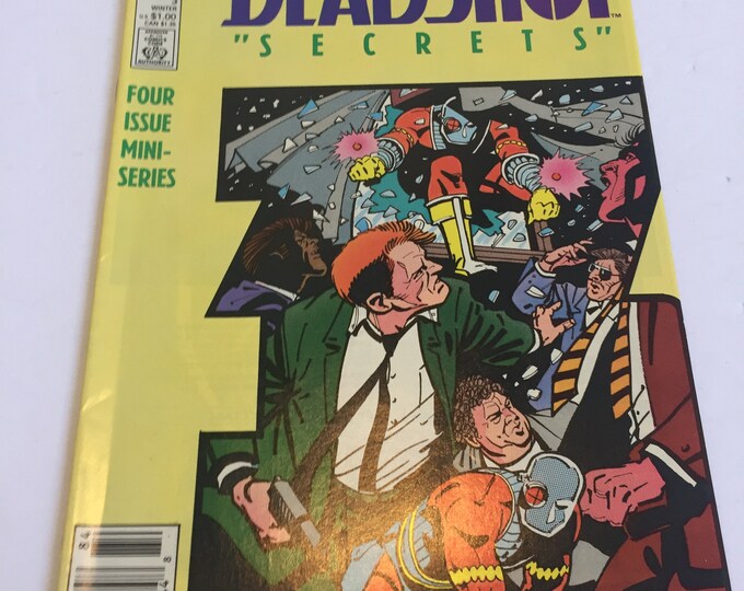 Vintage DC Comics Deadshot #3 (1988) Rare Vintage Comic Book - Etsy