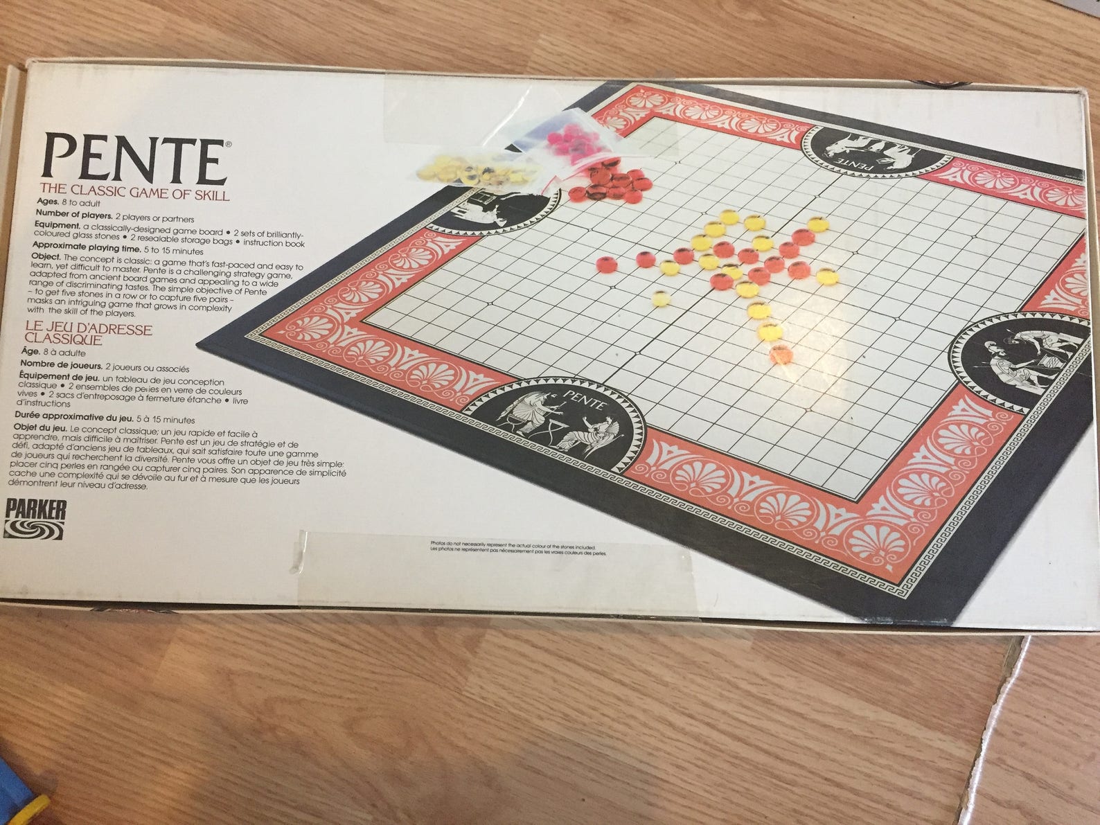 Vintage Parker Brothers PENTE Board Game 1984 Complete Rare - Etsy