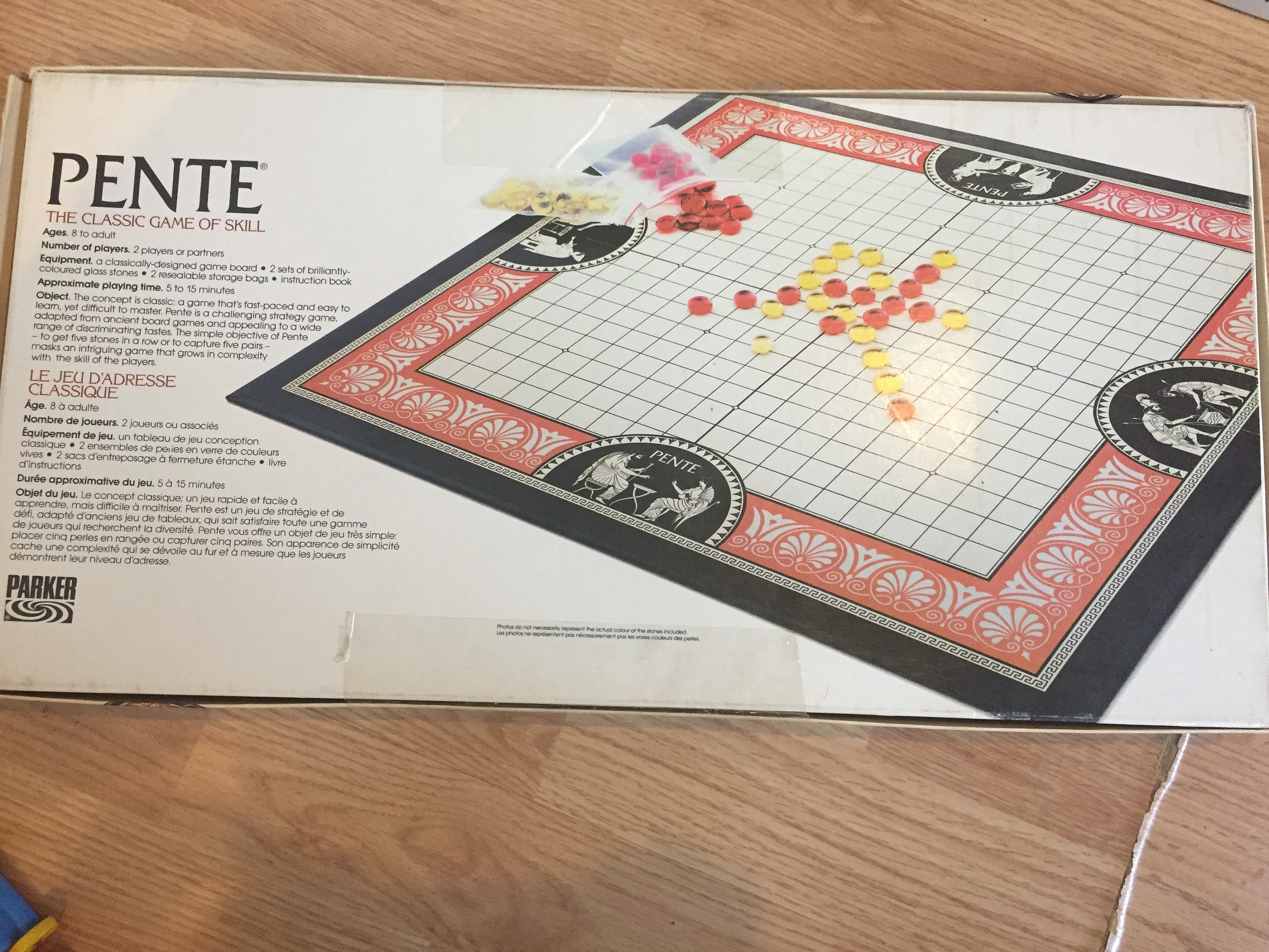 Vintage Parker Brothers PENTE Board Game 1984 Complete Rare - Etsy