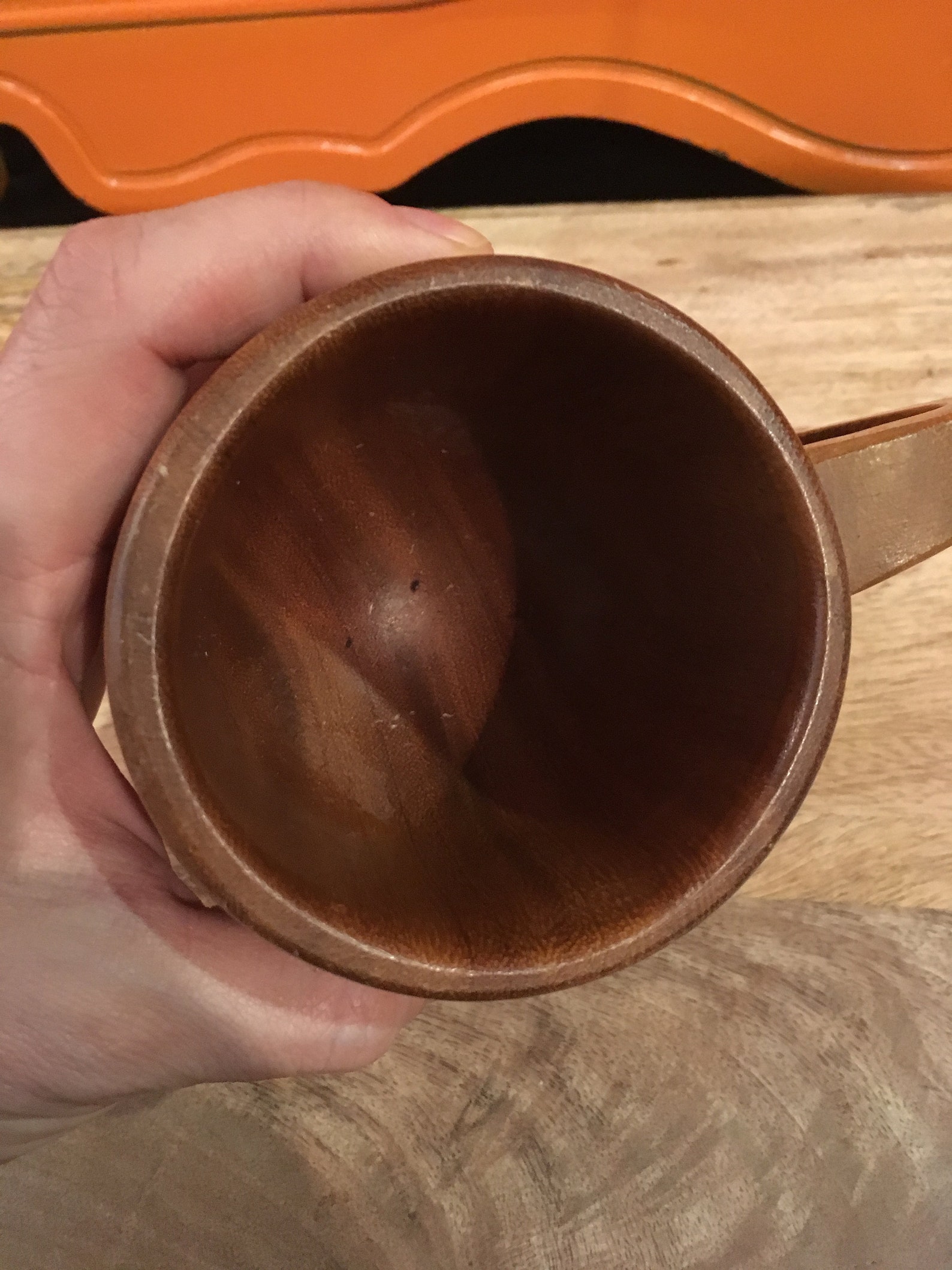 Vintage Wooden Native American Themed Coffee Cup Rare - Etsy