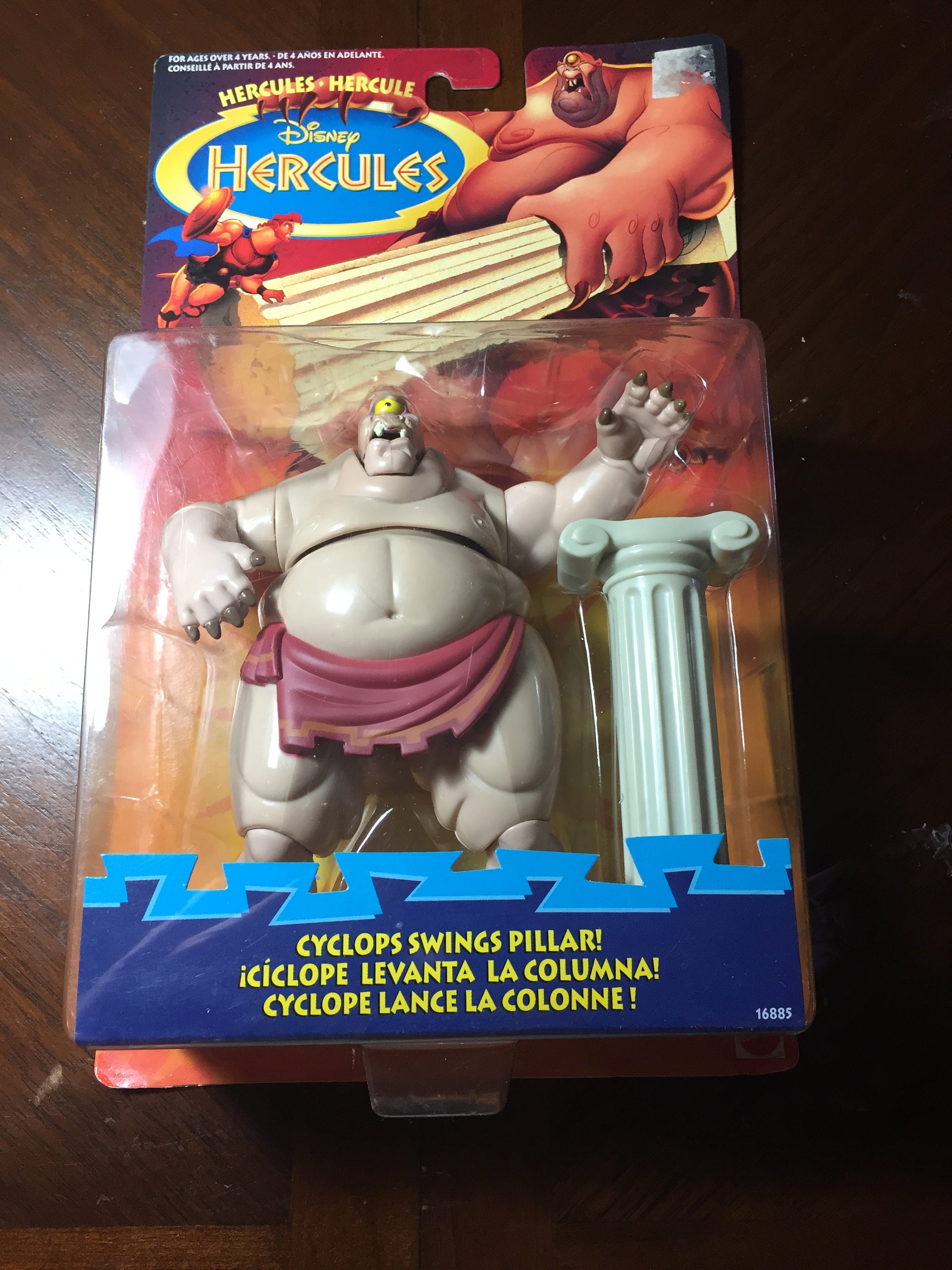 Disney HERCULES Cyclops Swings Pillar Hercules Action Figure | Etsy