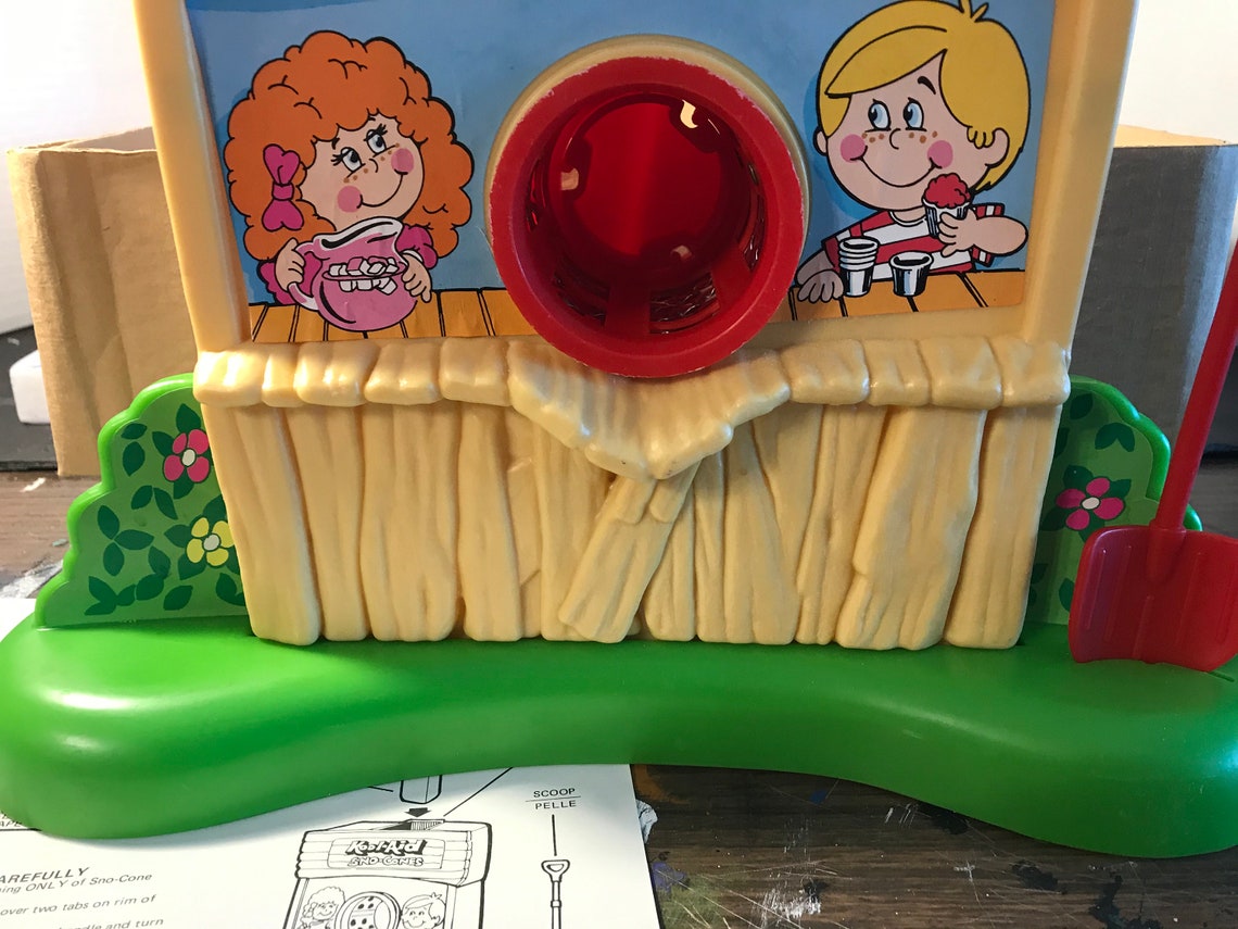 Vintage 1984 Kool-aid Sno Cone Machine in Box Super Cool - Etsy