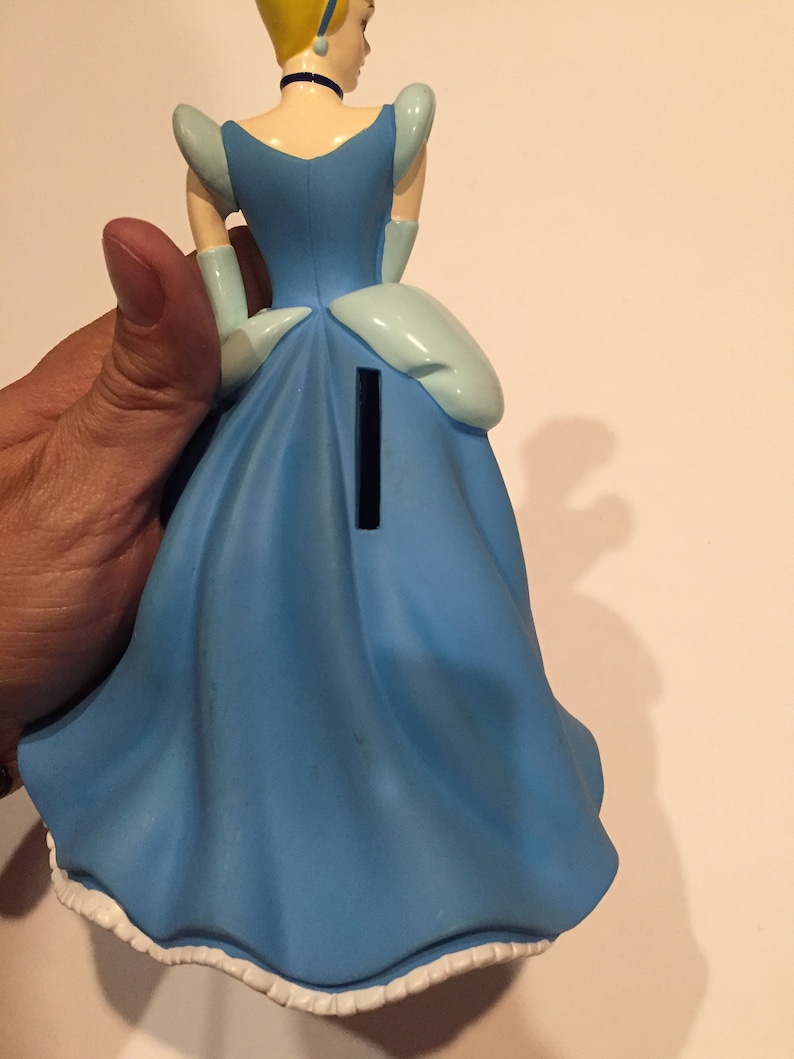 Vintage Applause Toys Disney Cinderella Coin Bank Assc Vinyl Disney ...