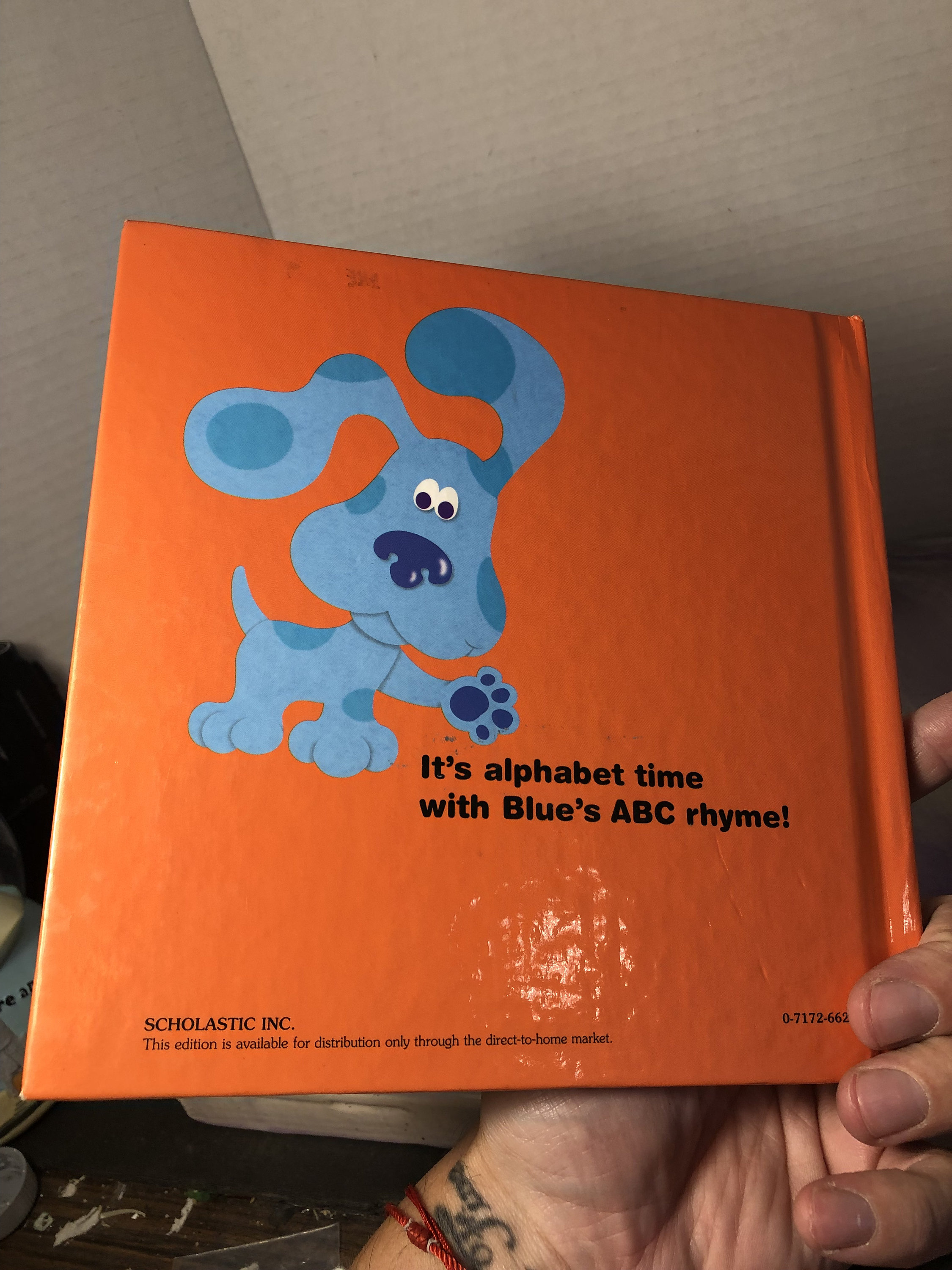 Vintage BLUES CLUES Hardcover Kids Book Abc's Rare - Etsy