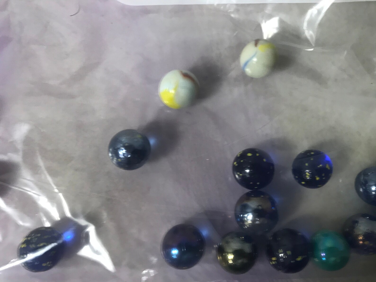 HUGE Lot of Rare Marbles Lot of 20 Vintage Styled Glass | Etsy