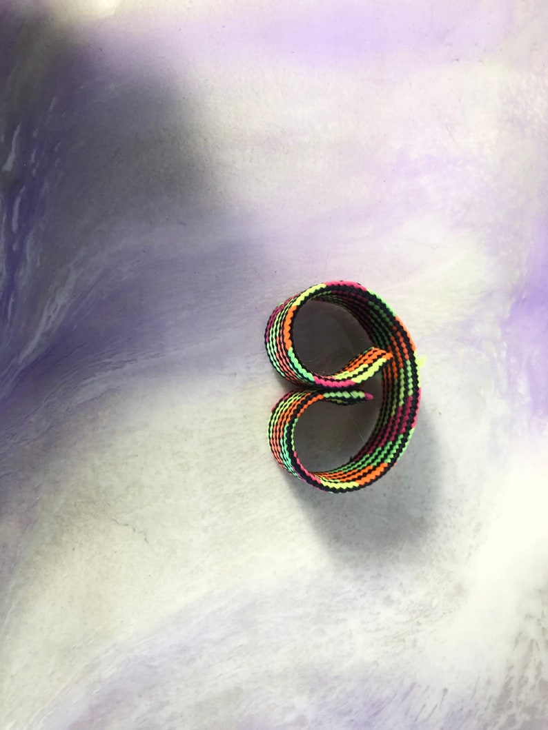 Vintage 90's Neon Slap Bracelet Total 90's Nostalgia - Etsy