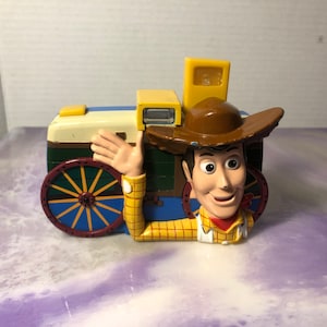 Vintage Disney Pixar Toy Story Sheriff Woody Themed Toy Camera Talks ...