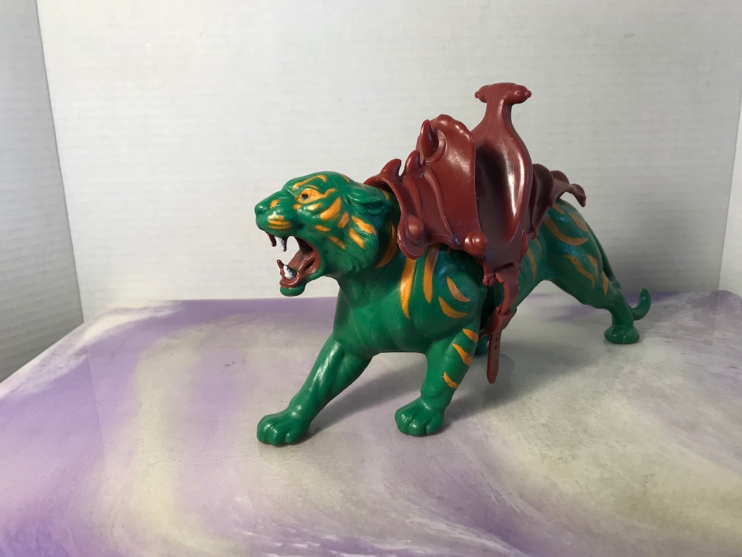 Vintage 1982 MOTU He-man Battle Cat "cringer" Mattel Original Rare ...