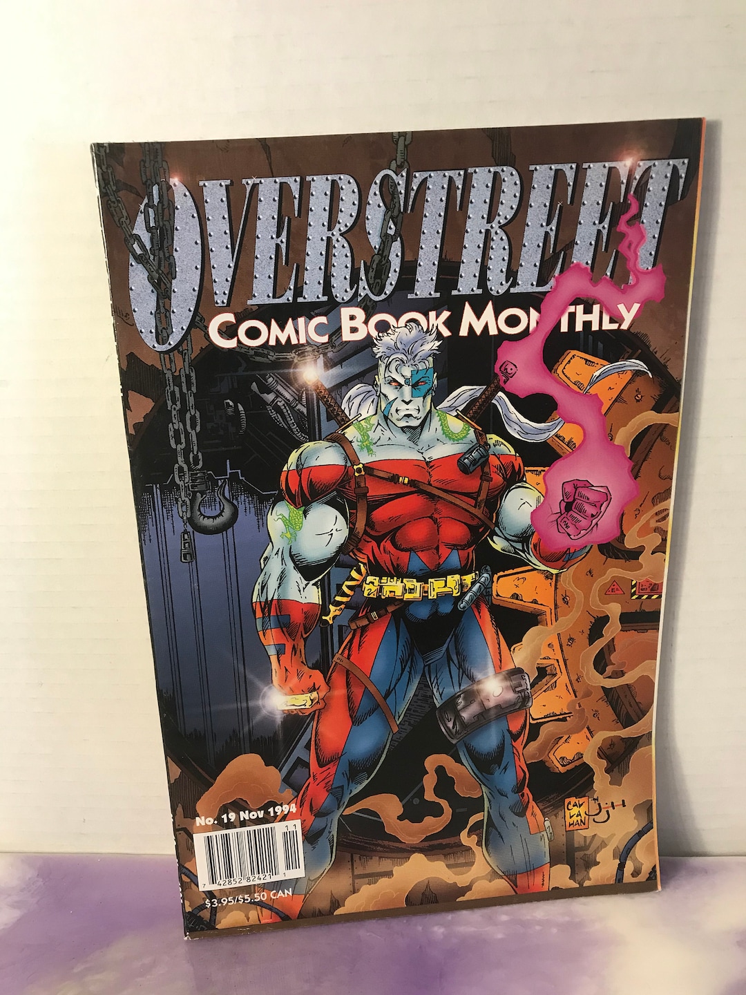 Vintage Rare OVERSTREET Magazine November 1994 #19 - Awesome Piece of ...