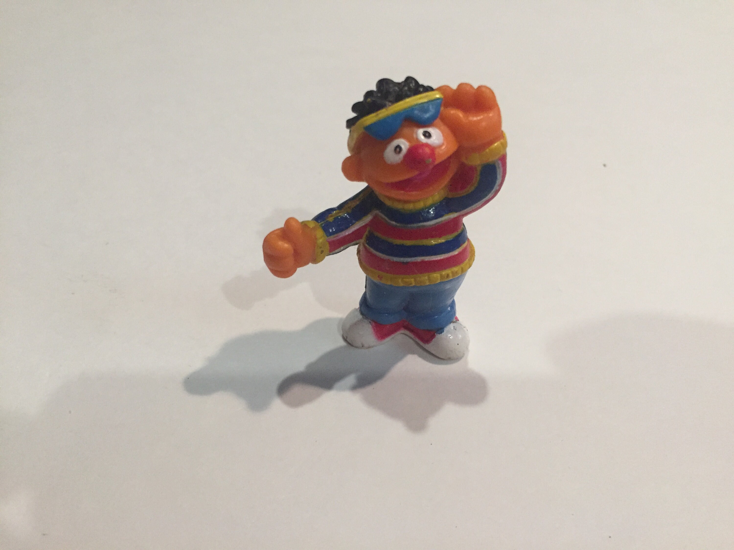 Vintage Sesame Street ERNIE Waving Figure PVC Cake Topper Rare - Etsy