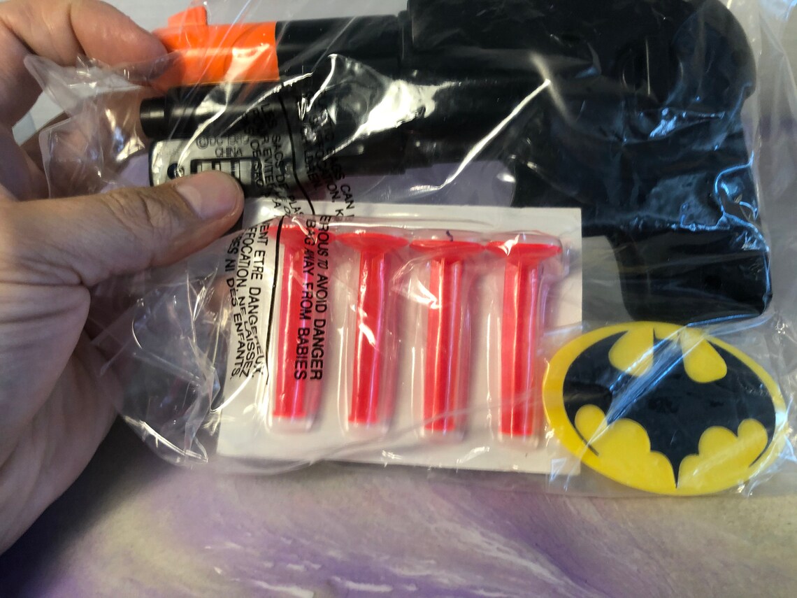 Vintage Batman 1989 DC Comics Batman the Movie Bat Gun - Etsy