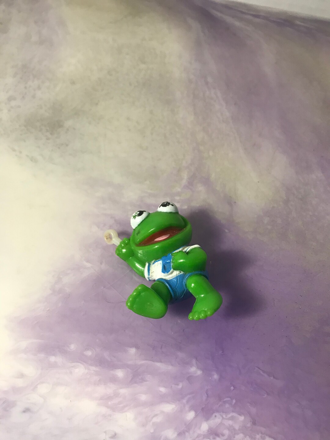 Vintage Kermit the Frog Figure Muppet Babies Jim Henson Themed Toy ...