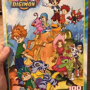Vintage Digimon 100 Piece Puzzle - Brand New Unopened Digimon Vintage ...