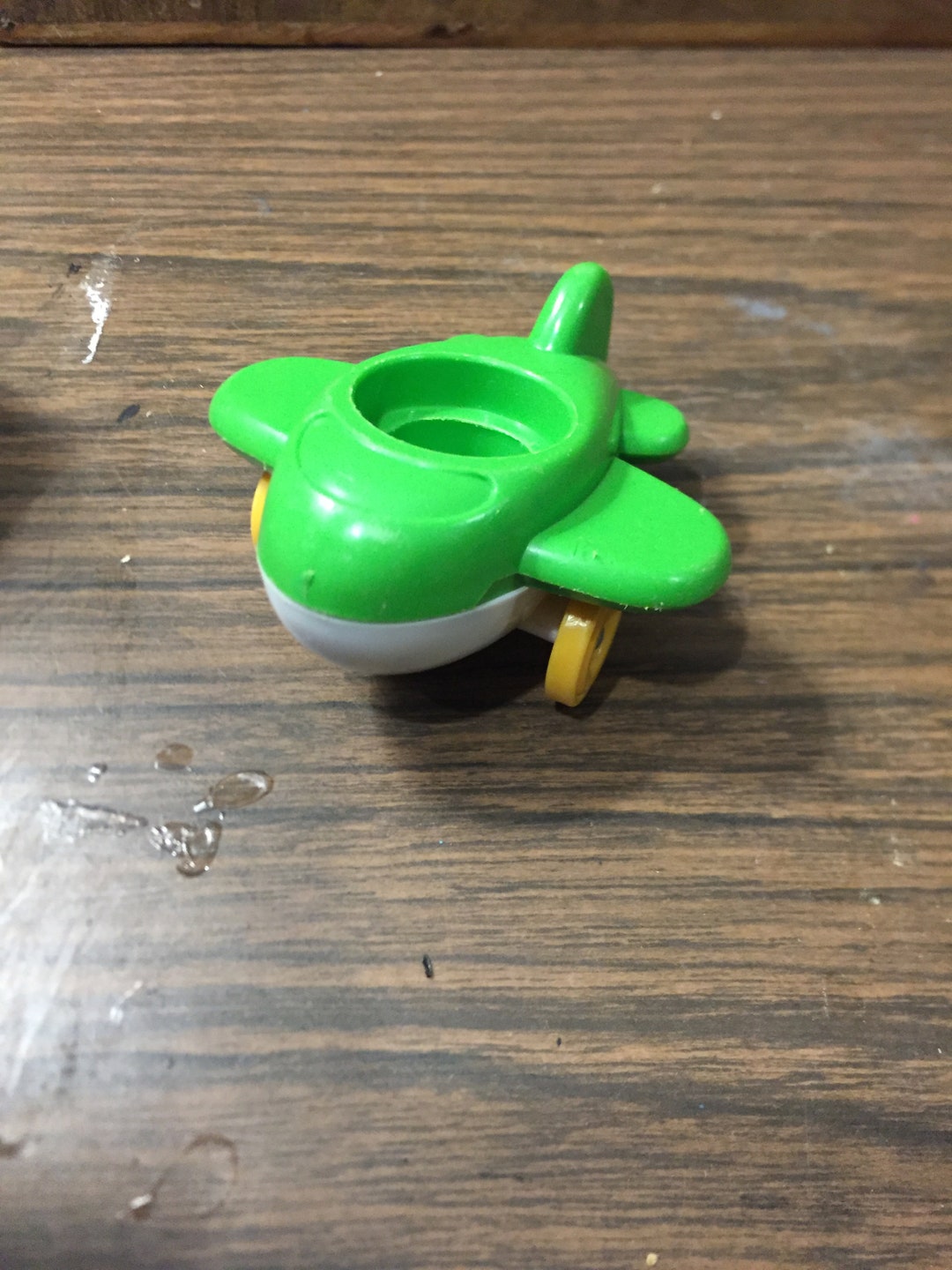 Vintage ILLCO Toys Green Plane Toy - 1980s Rolling Toy Rare Sesame ...