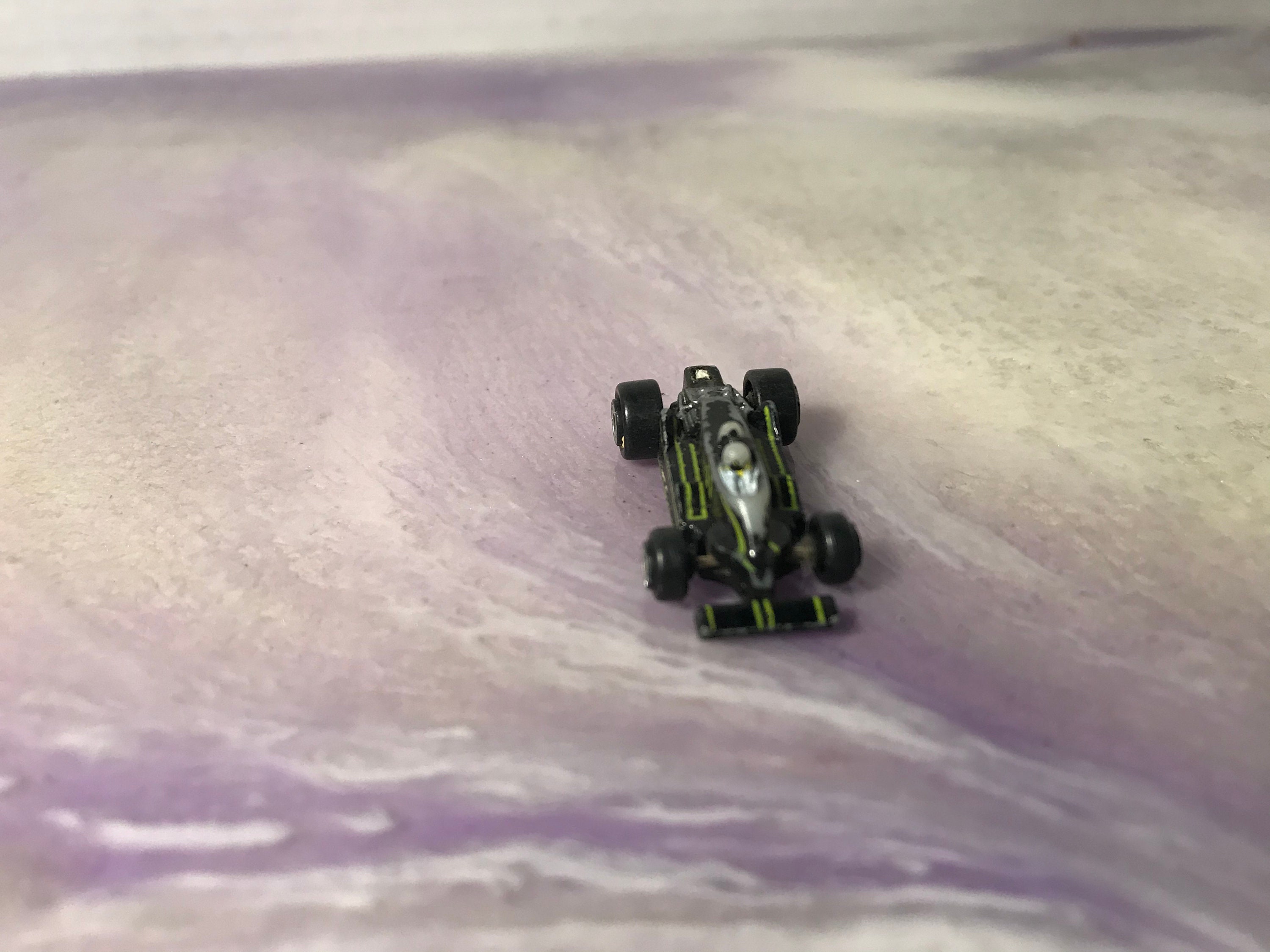 Vintage Micro Machines Tiny Toy Black Indy Car (no Spoiler) - Galoob 90 ...