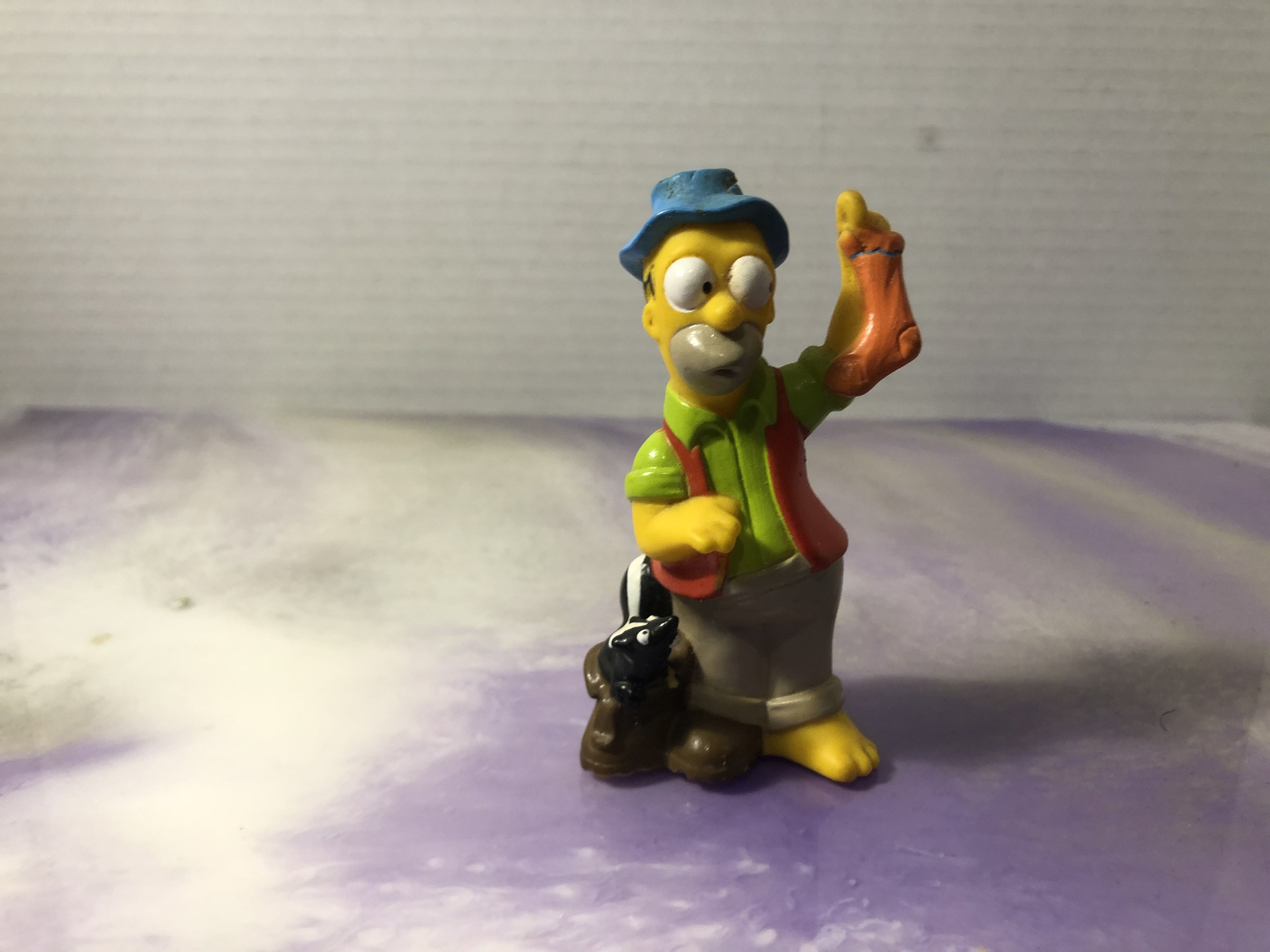 Vintage Simpsons Homer Simpson PVC Figure Cake Topper Rare Vintage ...