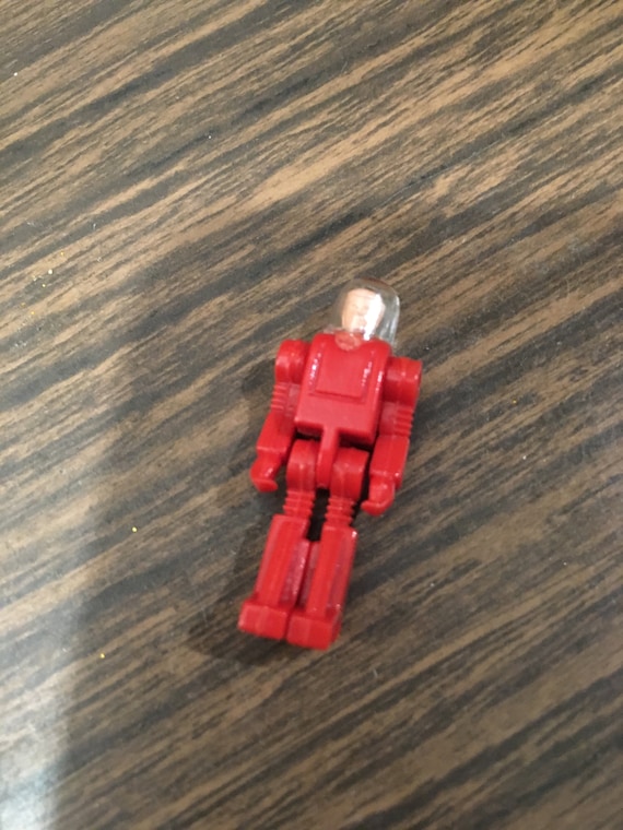Vintage 80's Spacelink Figure Red Action Figure Toy Rare | Etsy