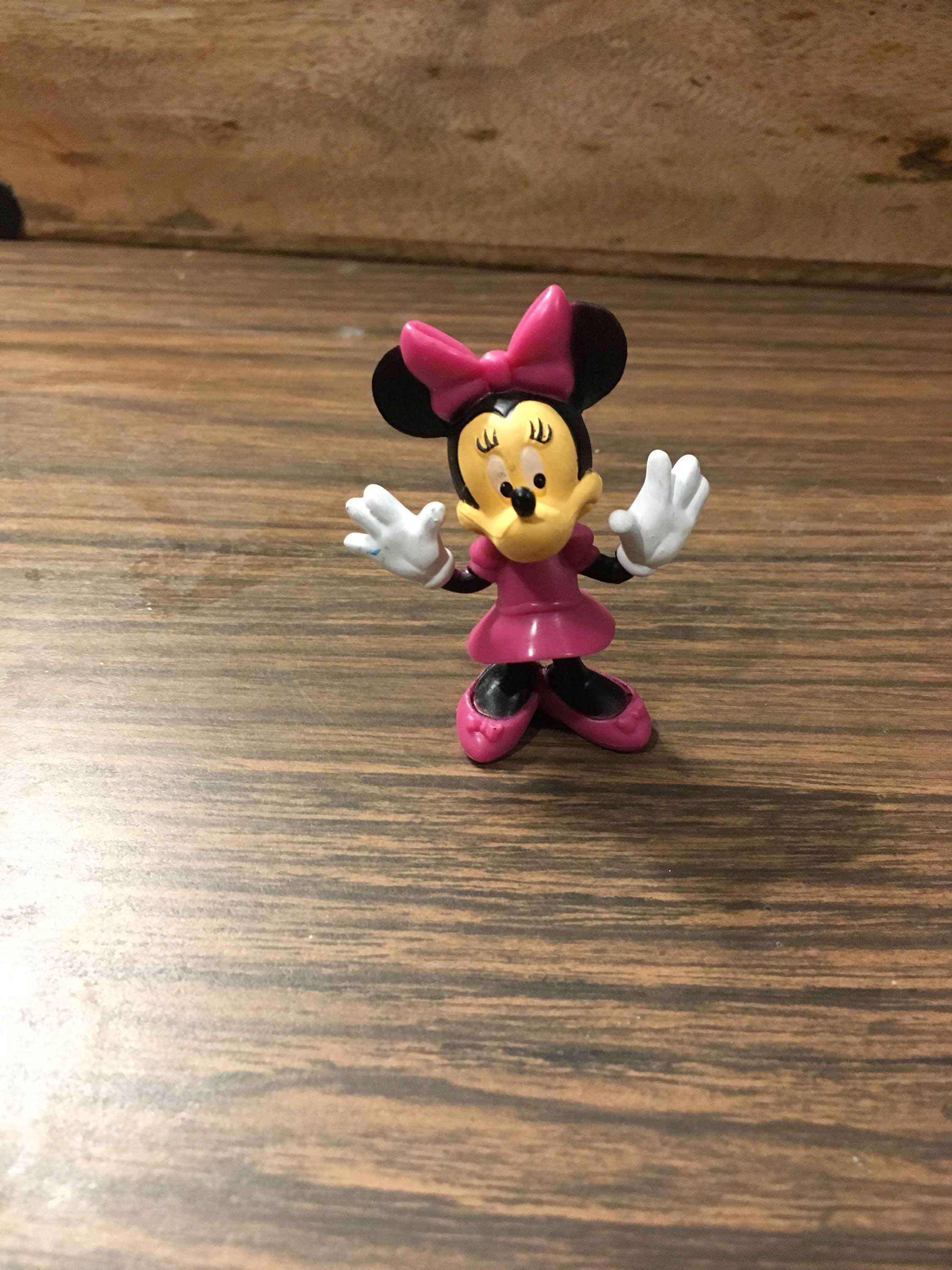 Vintage Disney Minnie Mouse PVC Figure Toy/cake Topper - Minnie Mouse ...