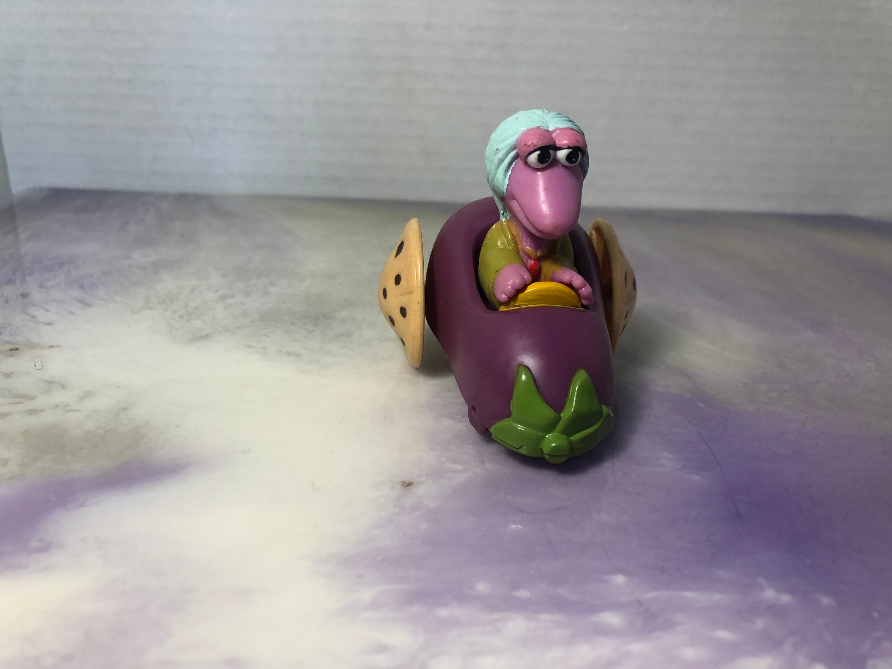 Vintage Mcdonalds 1988 Fraggle Rock Mokey in Purple Eggplant Car ...