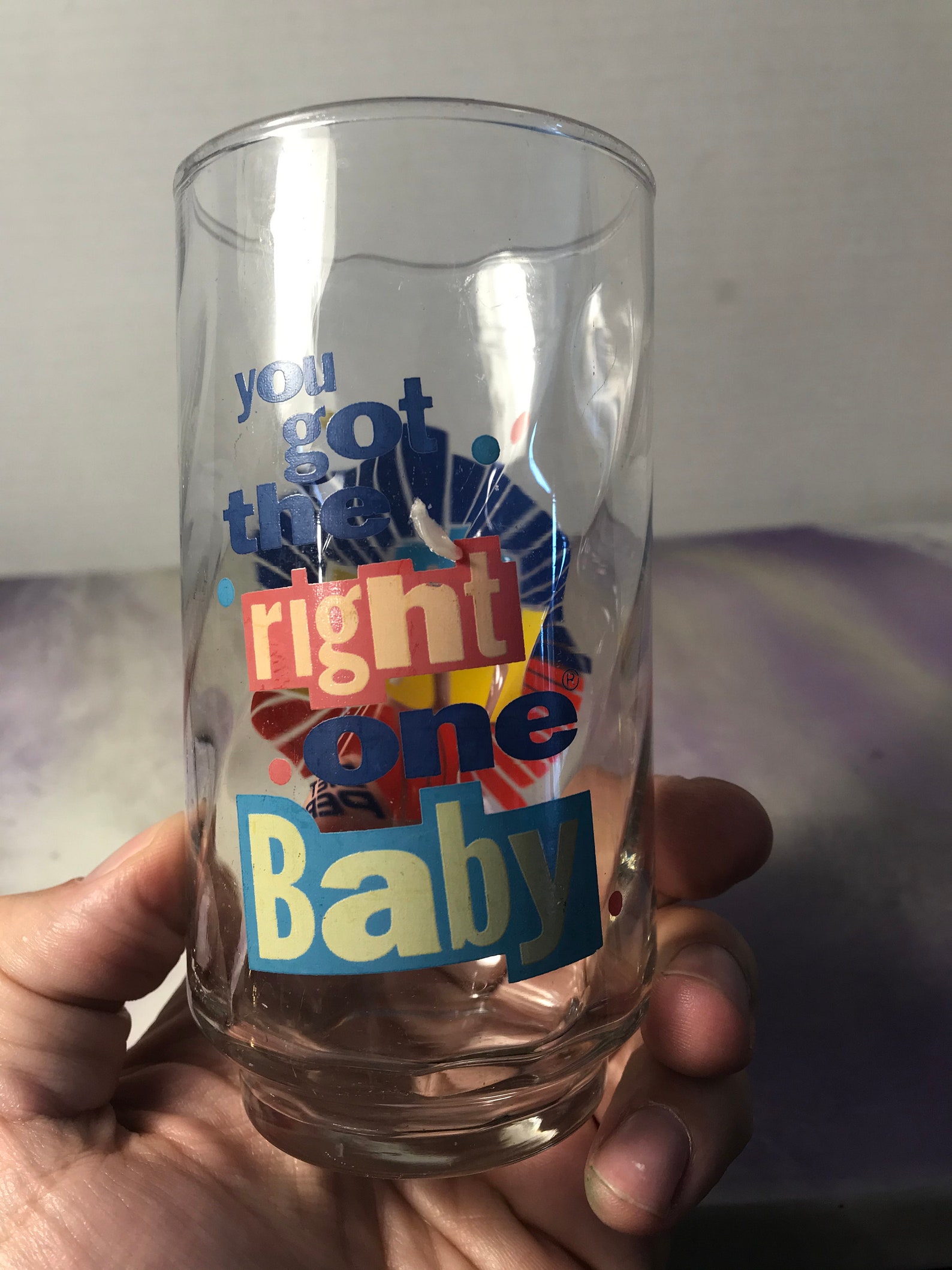 Diet Pepsi You've Got the Right One Baby Uh Huh Ray Charles Vintage ...