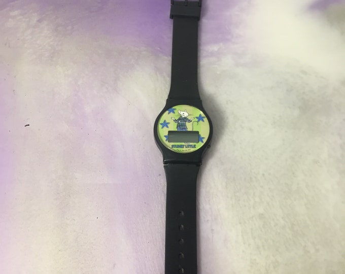 Vintage 1990's Stuart Little Movie Watch - Super Cool Vintage Toy Watch ...
