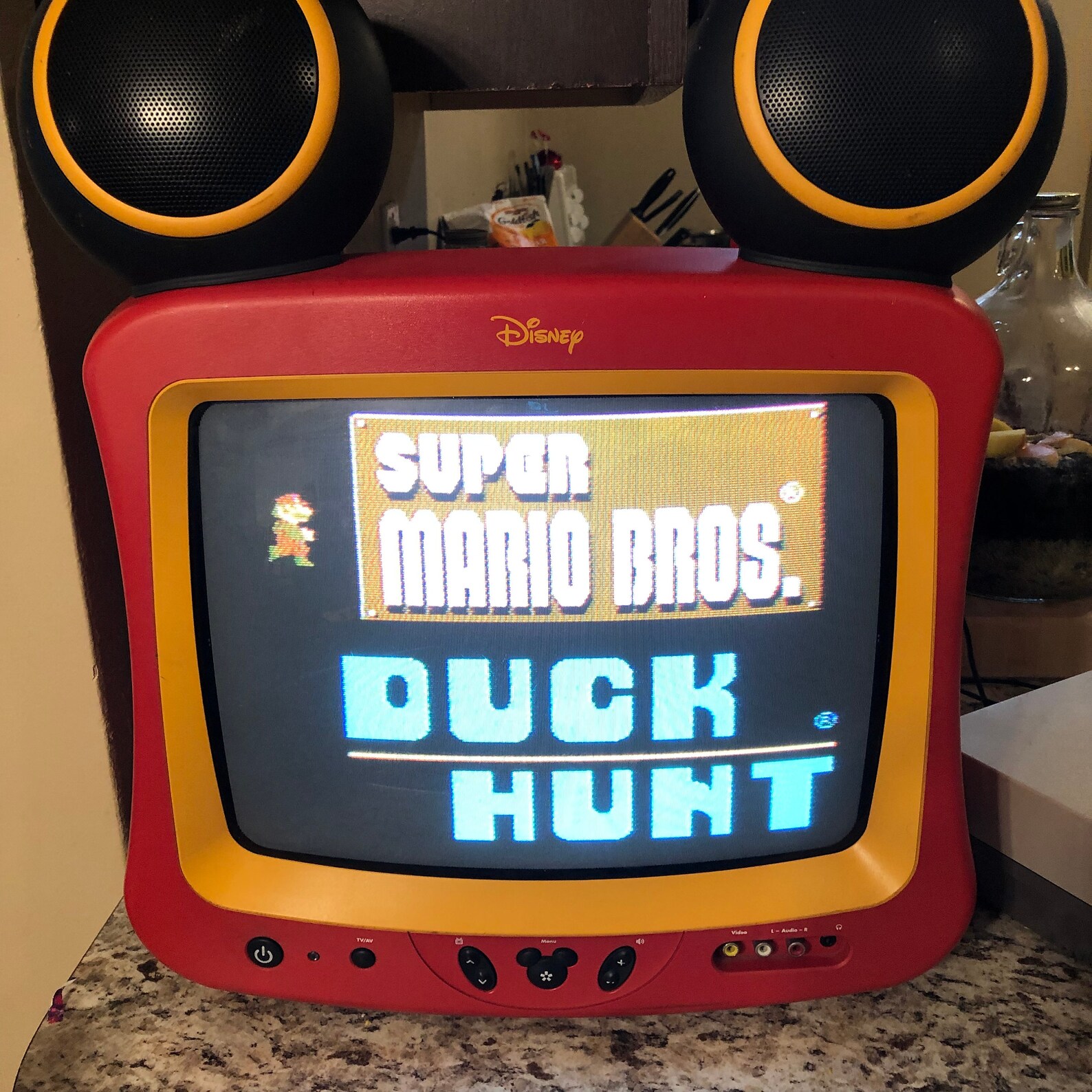 Vintage Mickey Mouse Themed Television Colour TV Awesome - Etsy