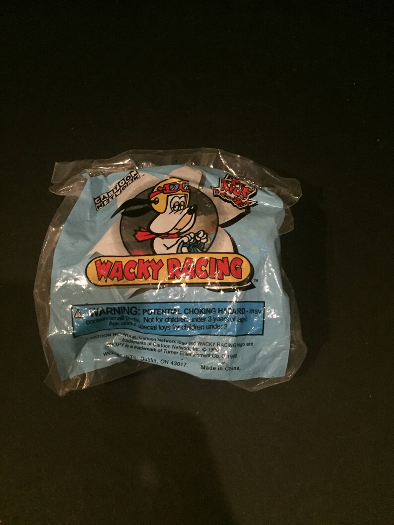 Vintage Rare WACKY RACING / Cartoon Network 90's - Etsy