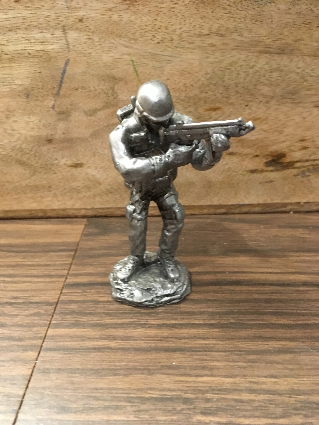 Vintage Steel / Pewter / Lead? Soldier Figurine - 1990's Vintage ...